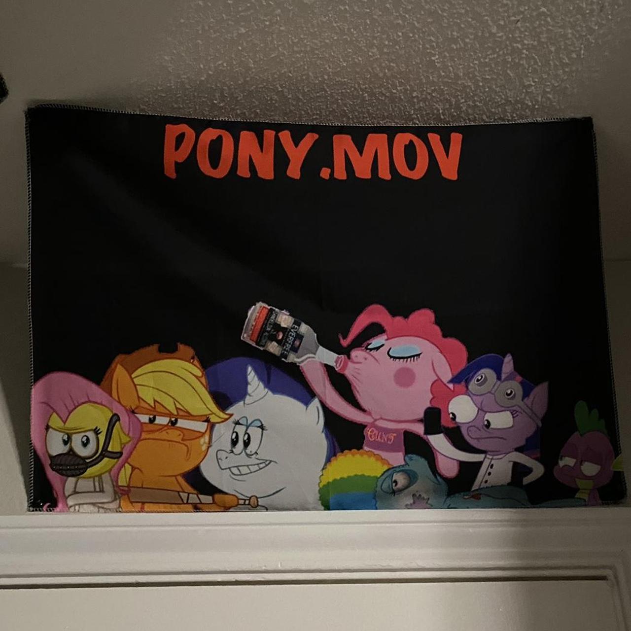 Pony.Mov Small Tapestry #PonyMov #Youtube #mlp | Depop