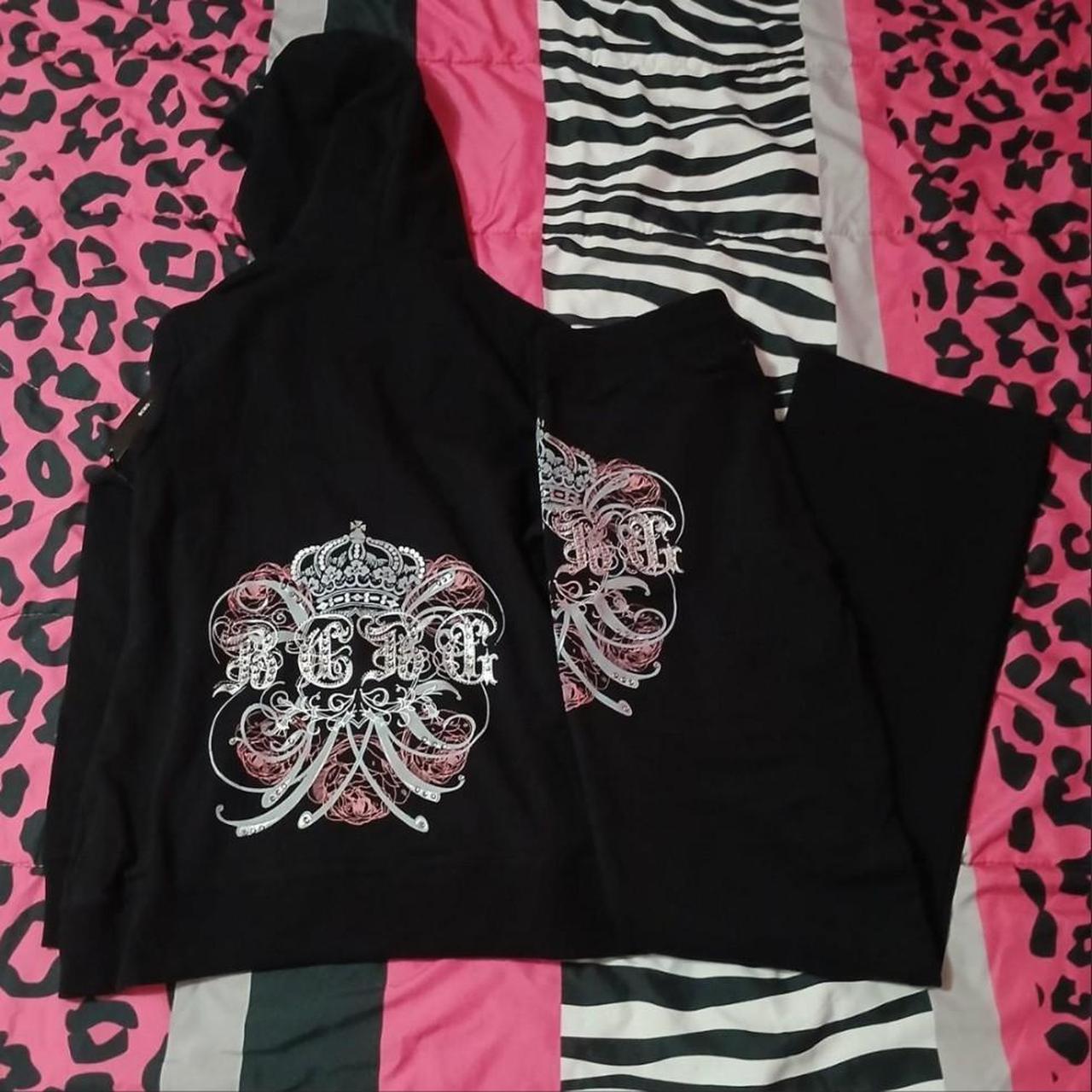 Bcbg tracksuit set with crown design size L *brand... - Depop
