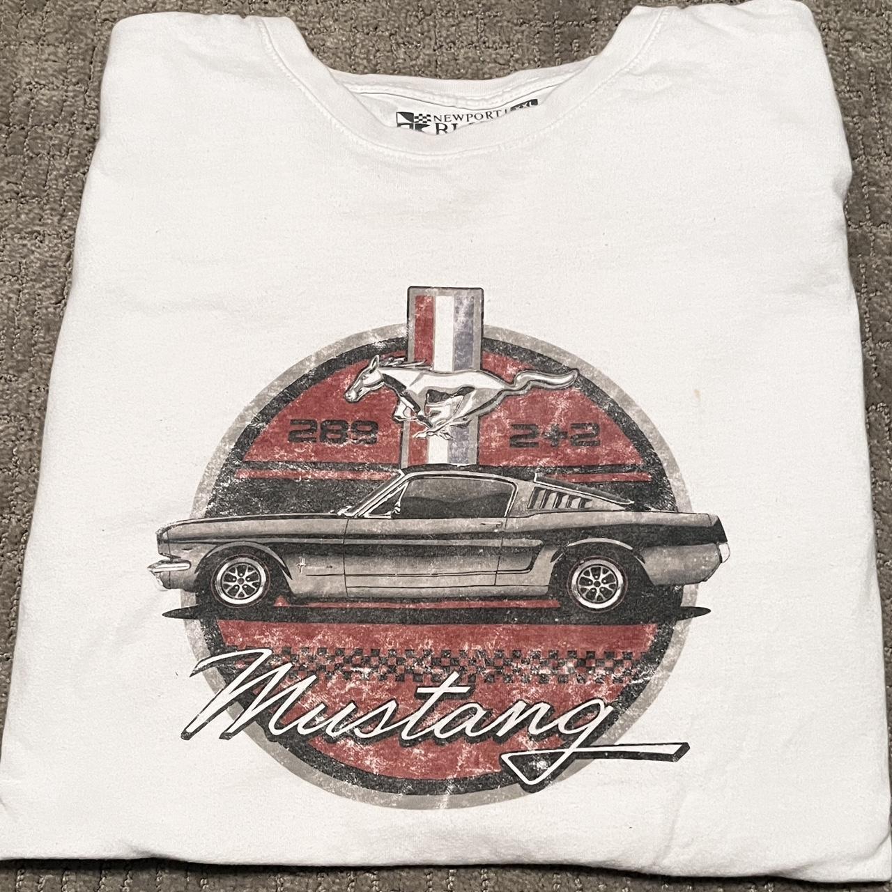 Vintage mustang shirt Fits like a L-XL - Depop