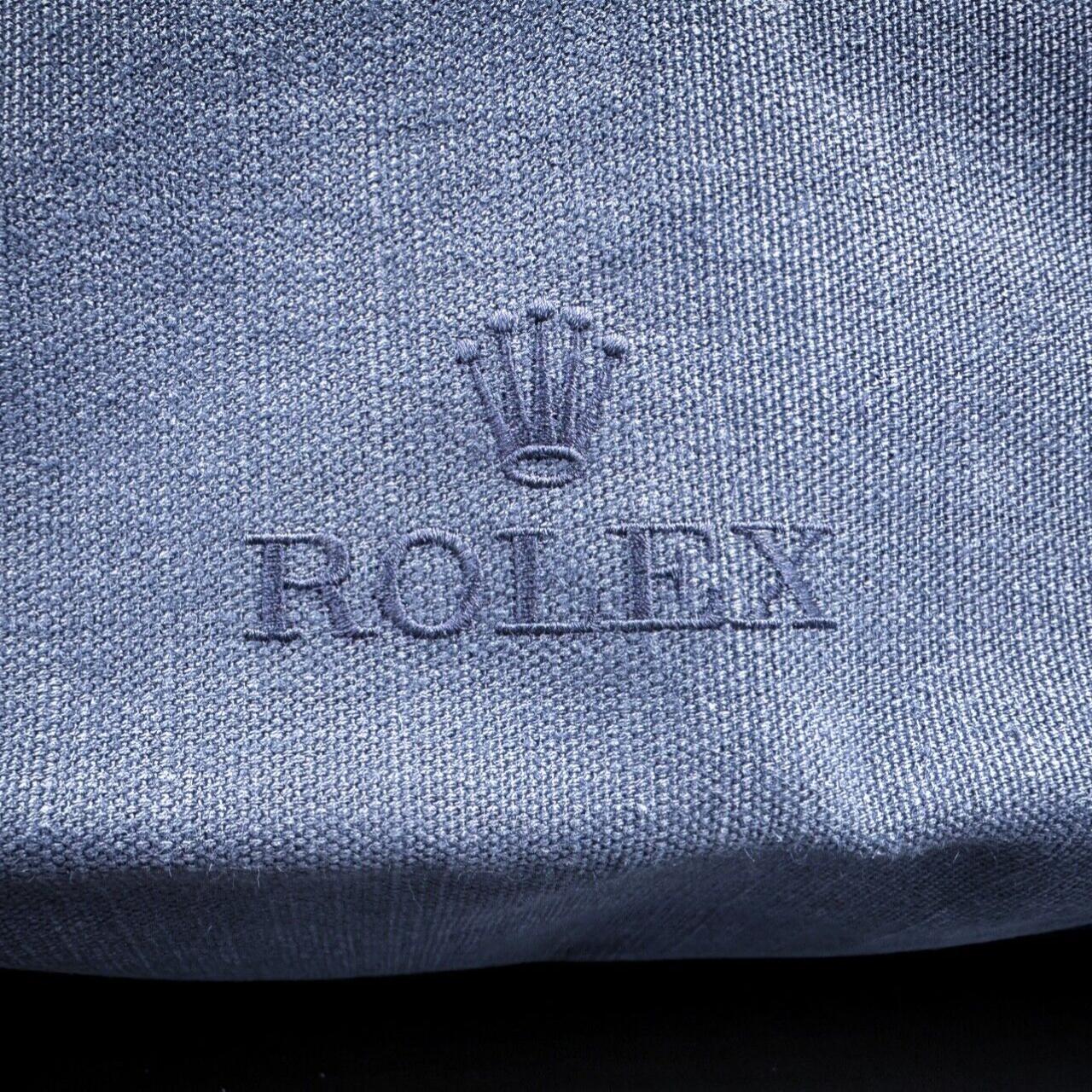 Authentic New Rolex Blue Canvas Duffle Bag 34 x 14 x... - Depop