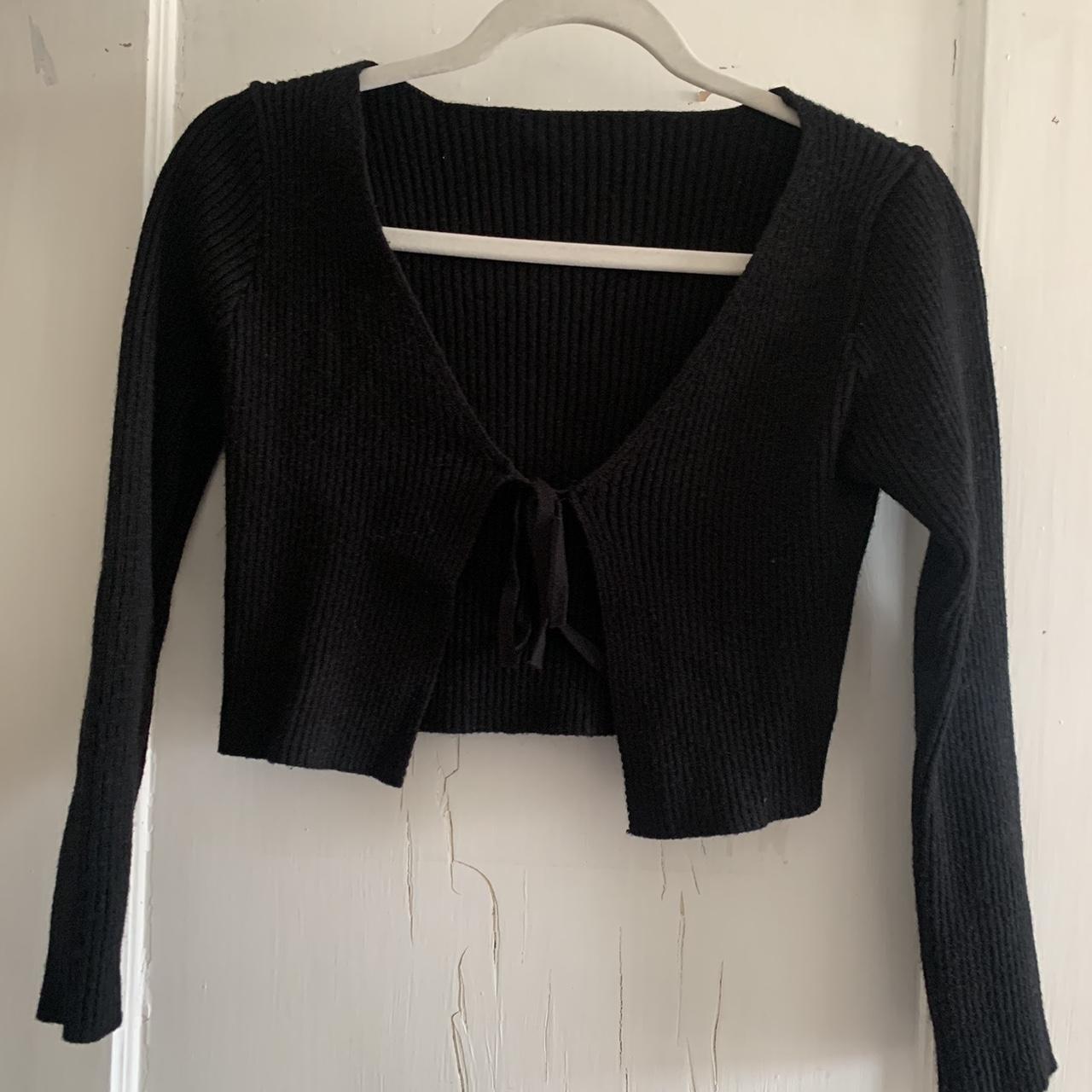 Women's Black Cardigan | Depop