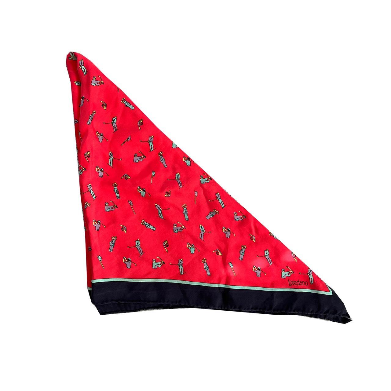 Vintage Loredano Pure Silk Golf Scarf Can be... - Depop