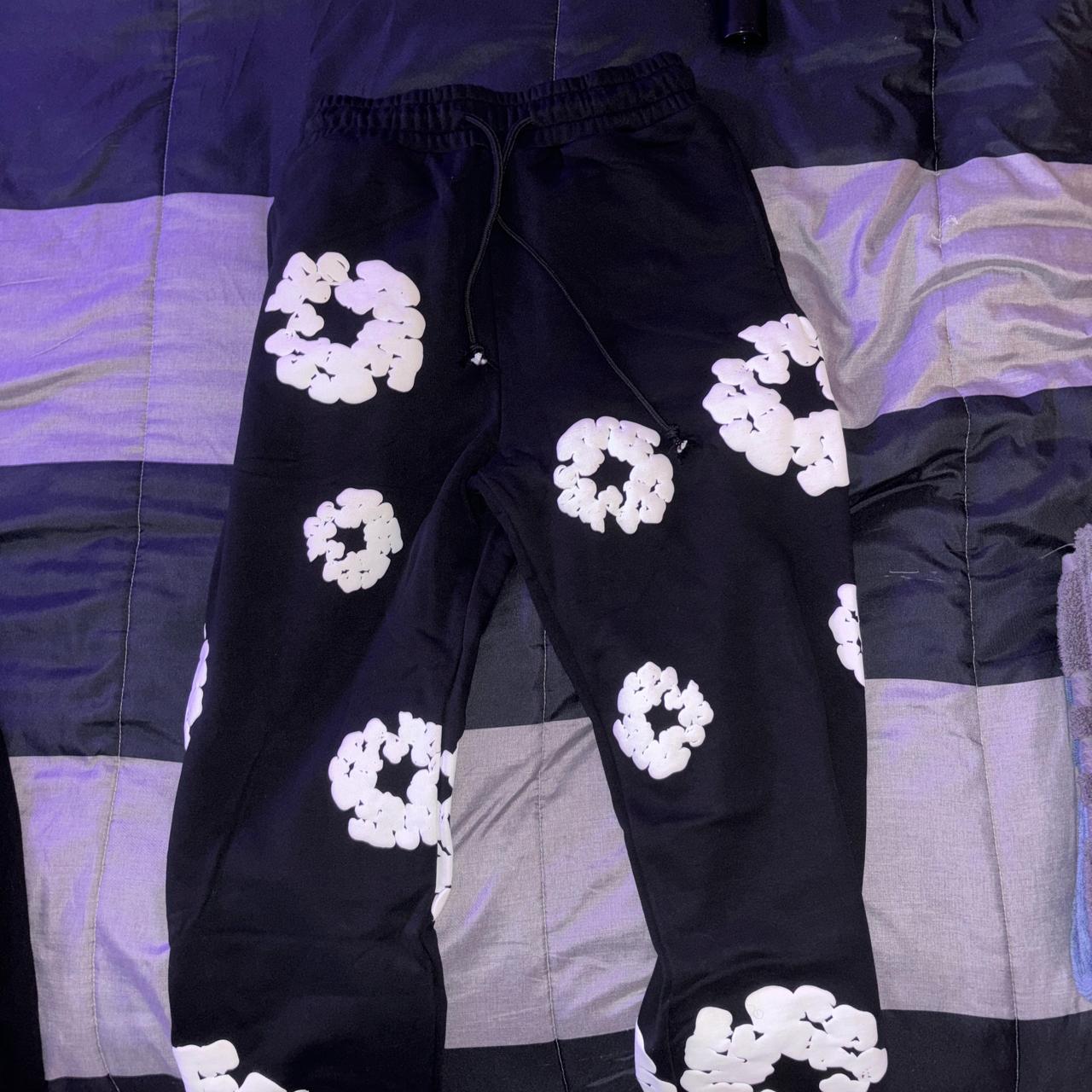 Black Denim Tears Sweatpants VERY HIGH QUALITY - Depop