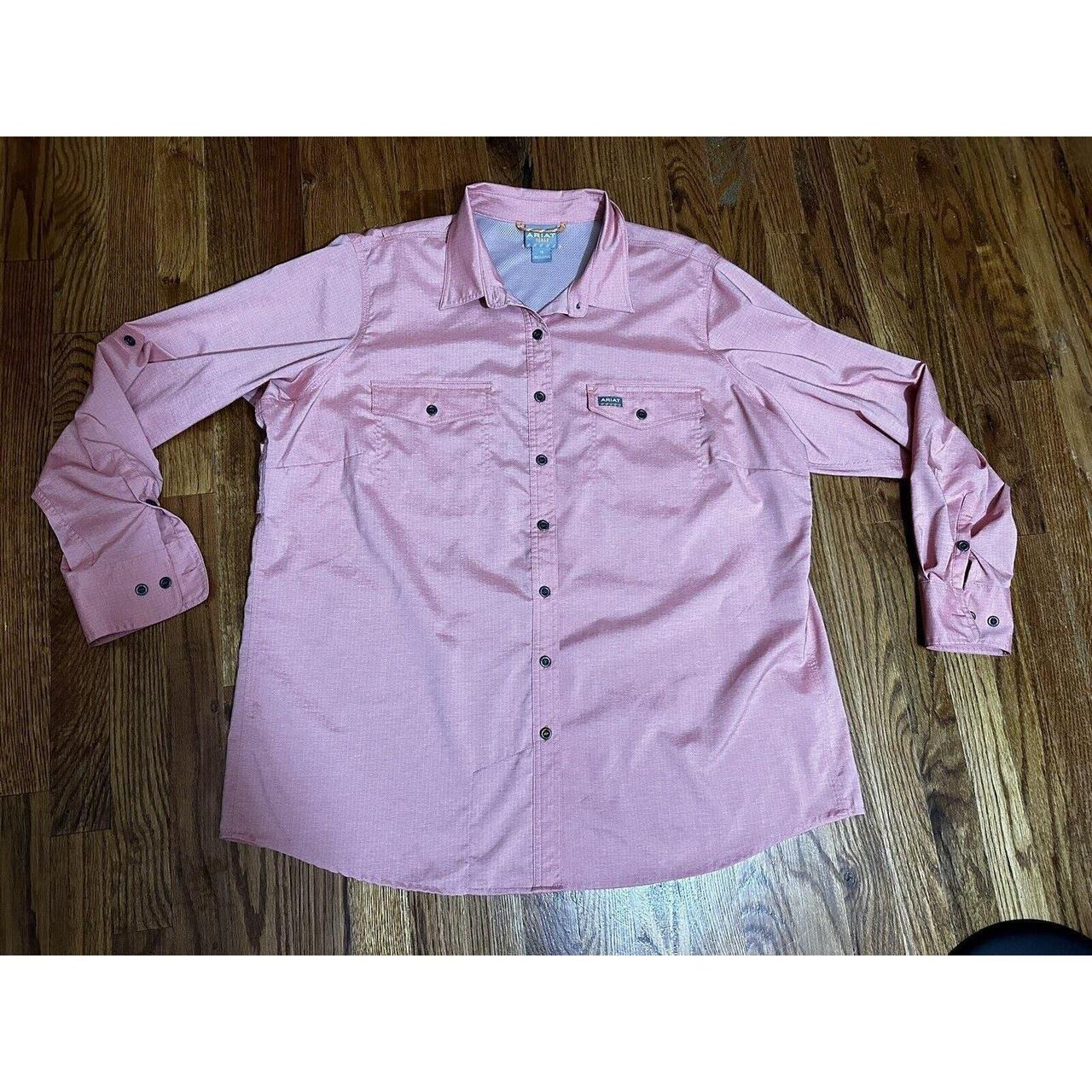 This Ariat Rebar Work Wear Tough VentTEK Long Sleeve... - Depop