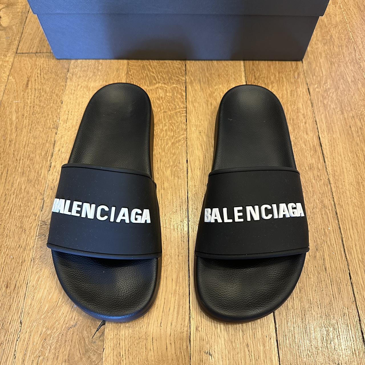 Balenciaga Slides - Size 9 US / 42 EU Mens - Depop