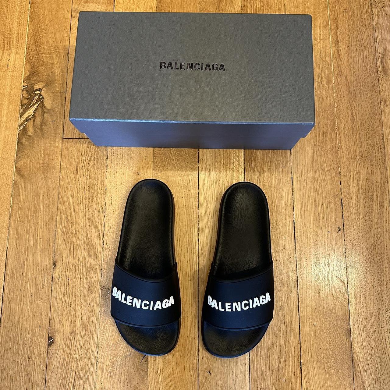 Balenciaga Slides - Size 9 US / 42 EU Mens - Depop