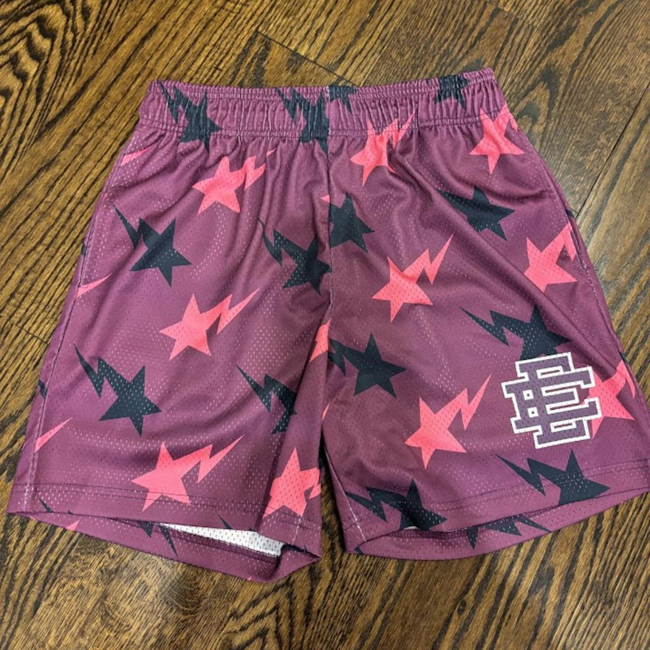 Eric Emanuel Bape Purple Shorts. Large Dm for more info - Depop