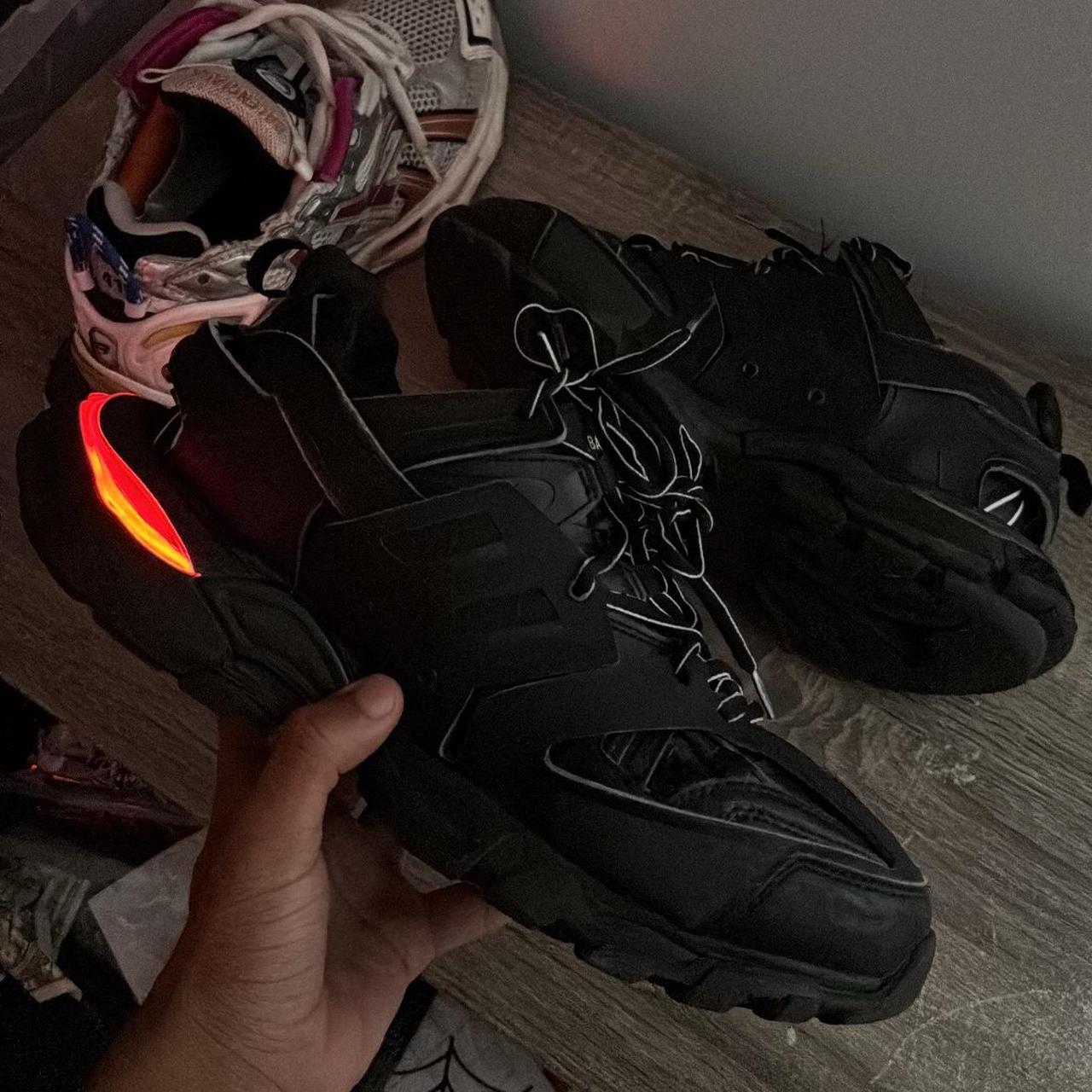 Balenciaga Led Tracks Size 9 Worn fair for... - Depop
