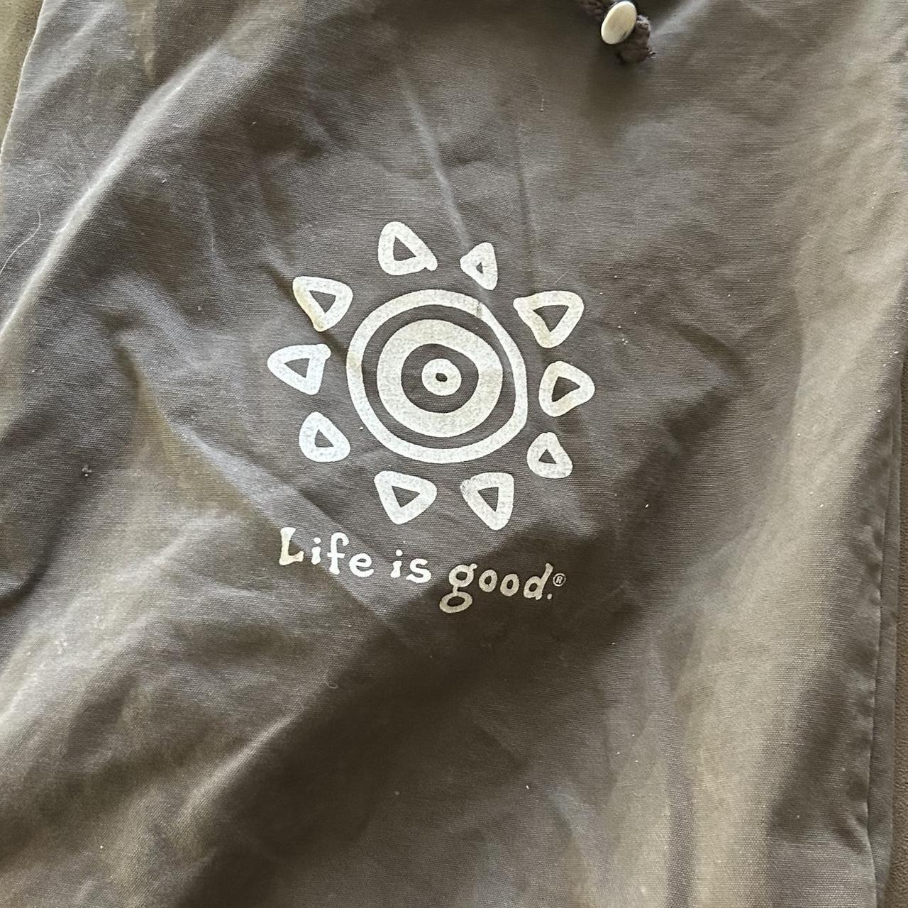 Life is good backpack - Depop