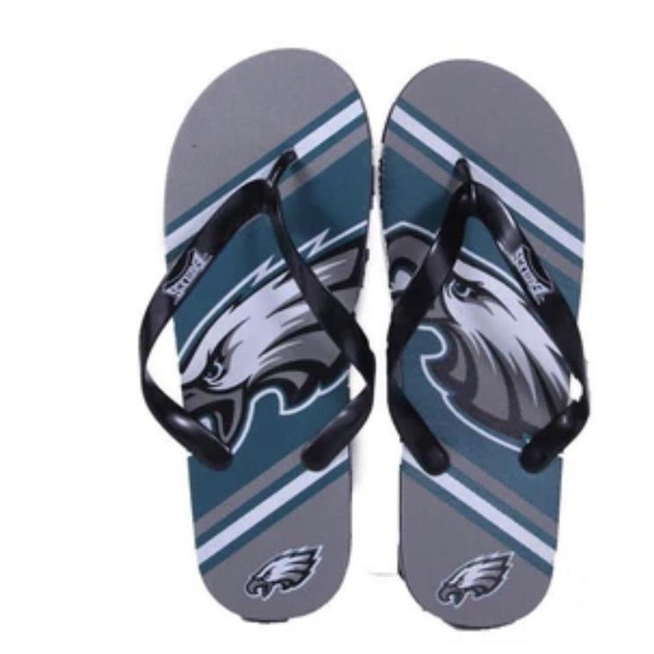 Philadelphia Eagles NFL flip flops #NFL #Eagles | Depop