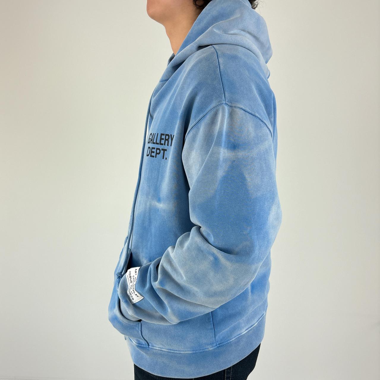 Gallery Dept Blue Zipper Jacket Size Large (other... | Depop