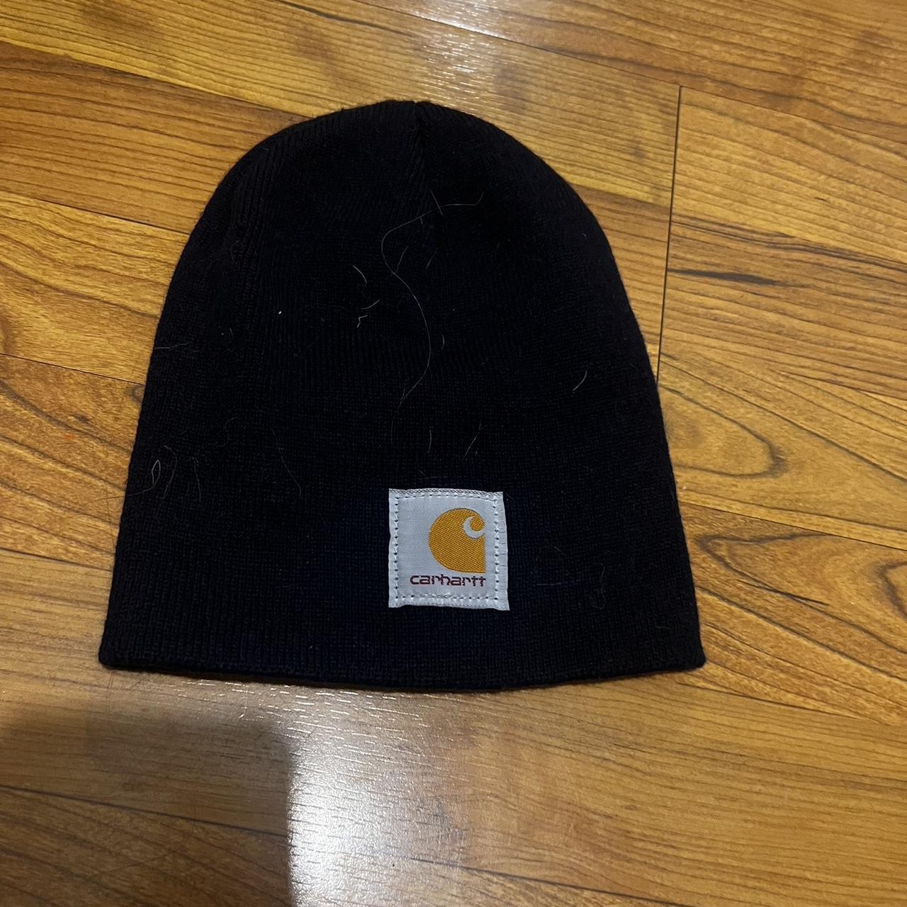 Black Carhartt Hat - Depop