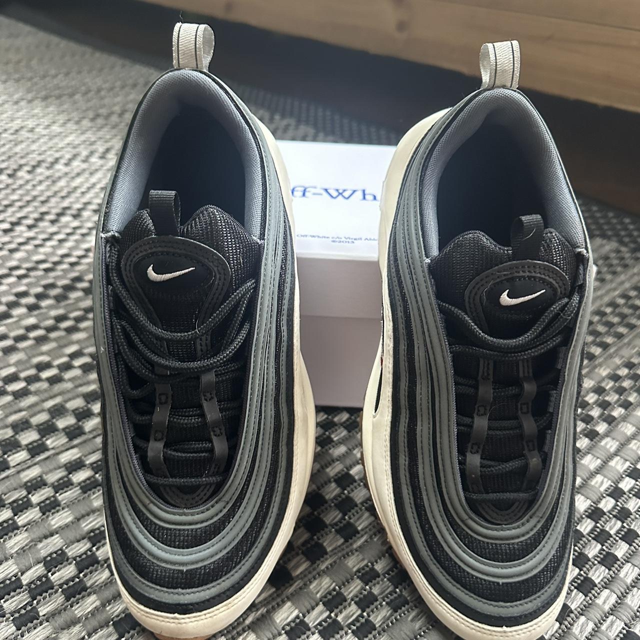 Nike custom air max 97. Uk size 7. Only worn once... - Depop