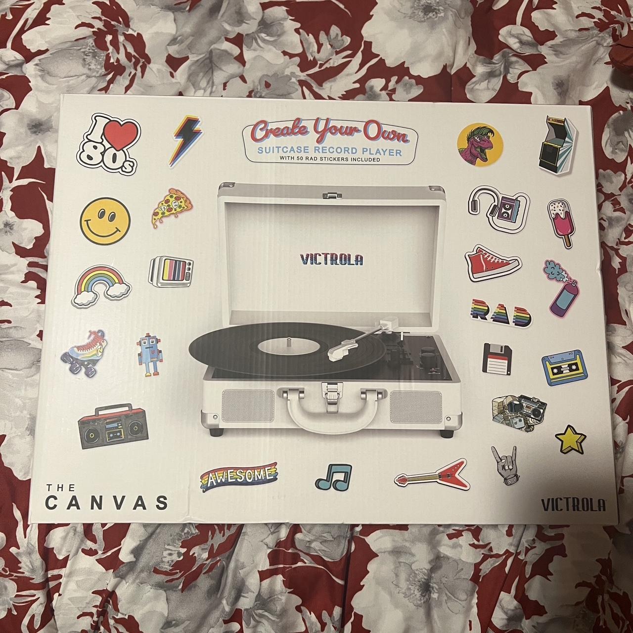 Victrola The Canvas Vinyl Record Player Bought... - Depop