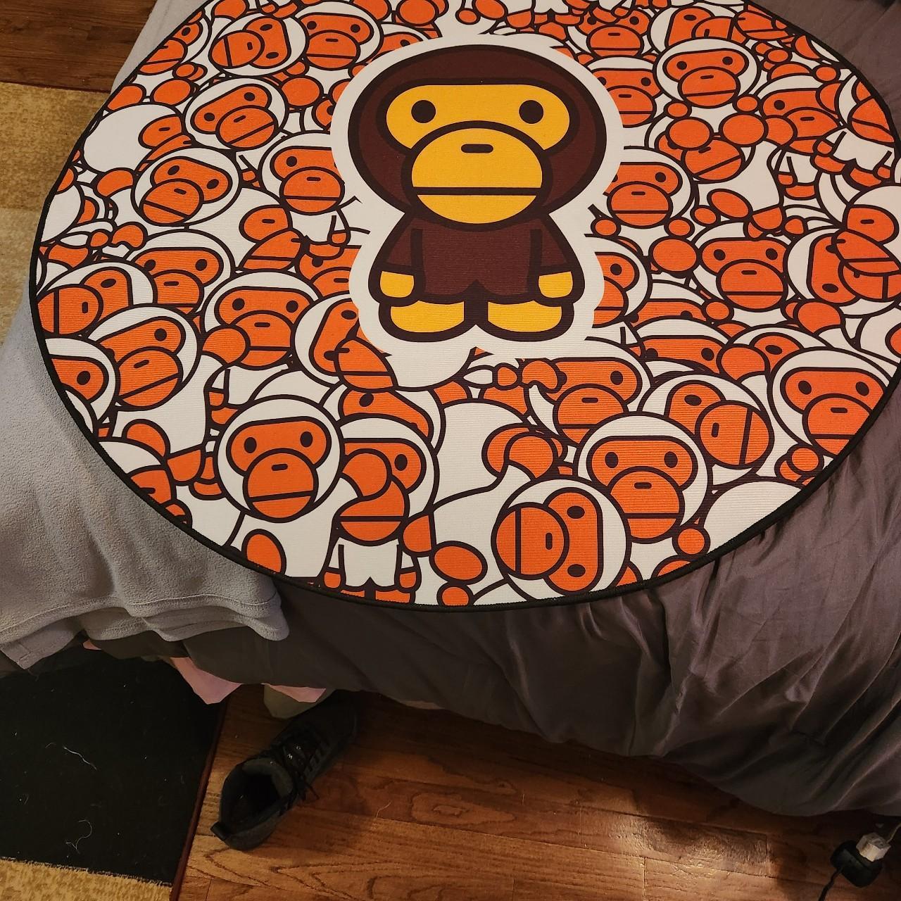 Nonbranded Bape Circular Rugs. 3 ft across. Brand... - Depop
