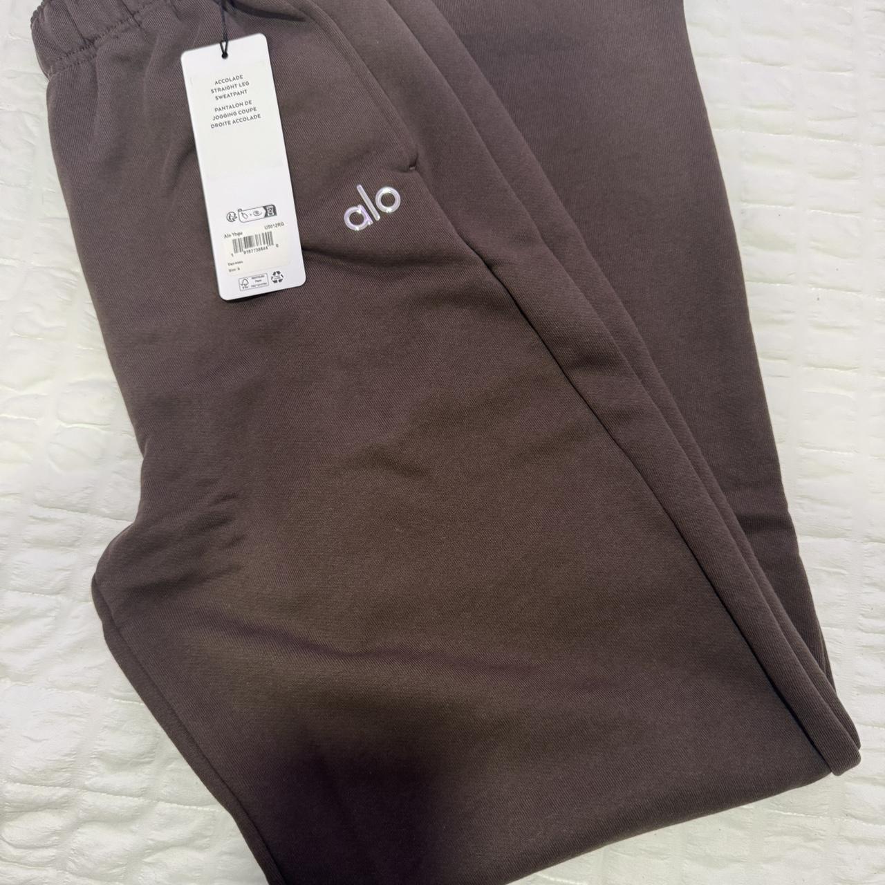 Alo yoga accolade straight leg sweatpants Color... | Depop