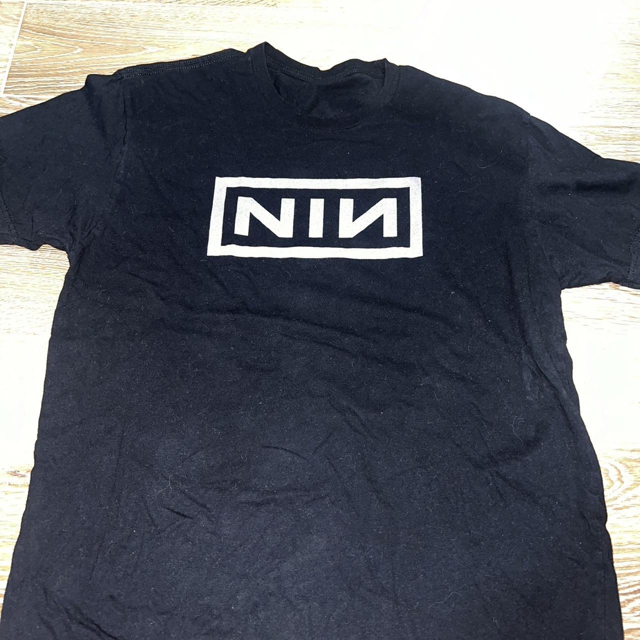 Vintage Nine Inch Nails tour shirt size medium - Depop