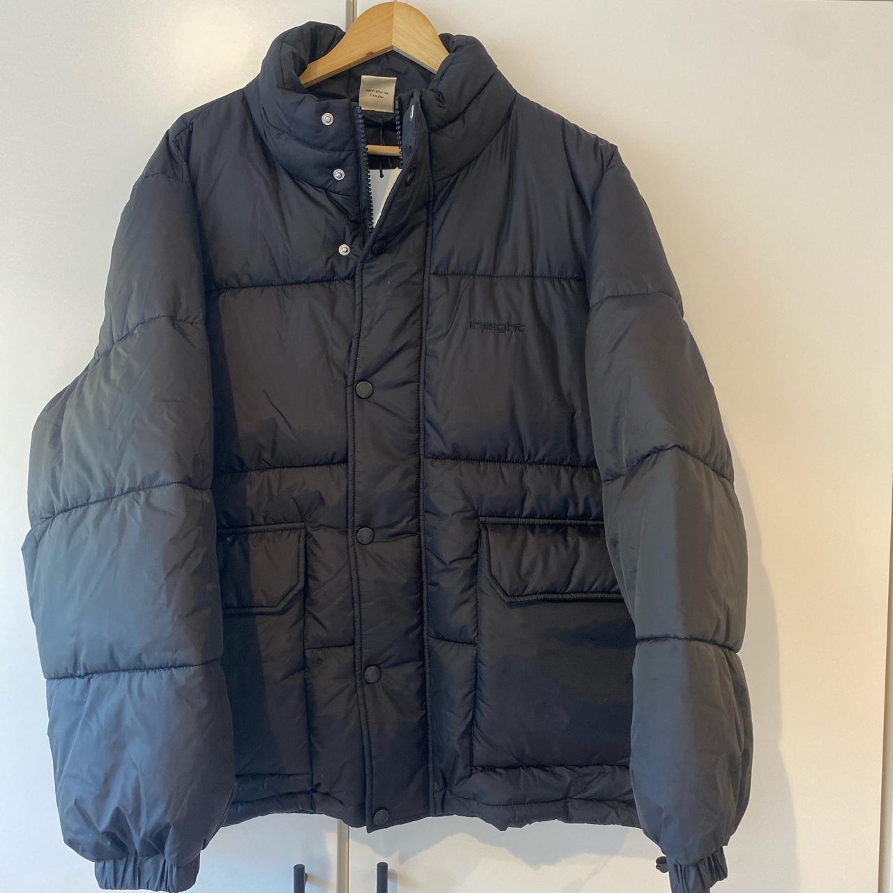 Insipght Puffer Jacket - yellow lining (new with tags) - Depop