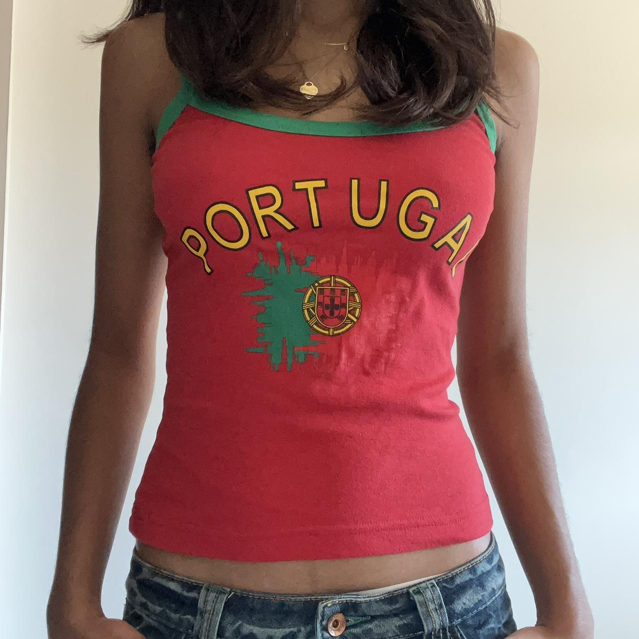 Authentic vintage Portugal tank top, this shirt is... - Depop
