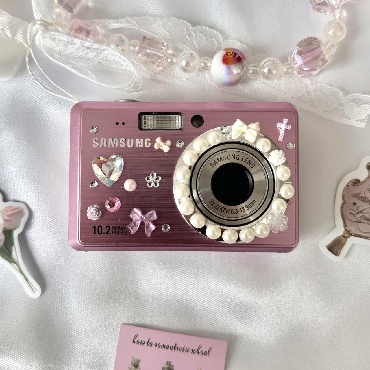 Gorgeous Digital Camera Coquette Samsung ES55 🎀 ~... - Depop