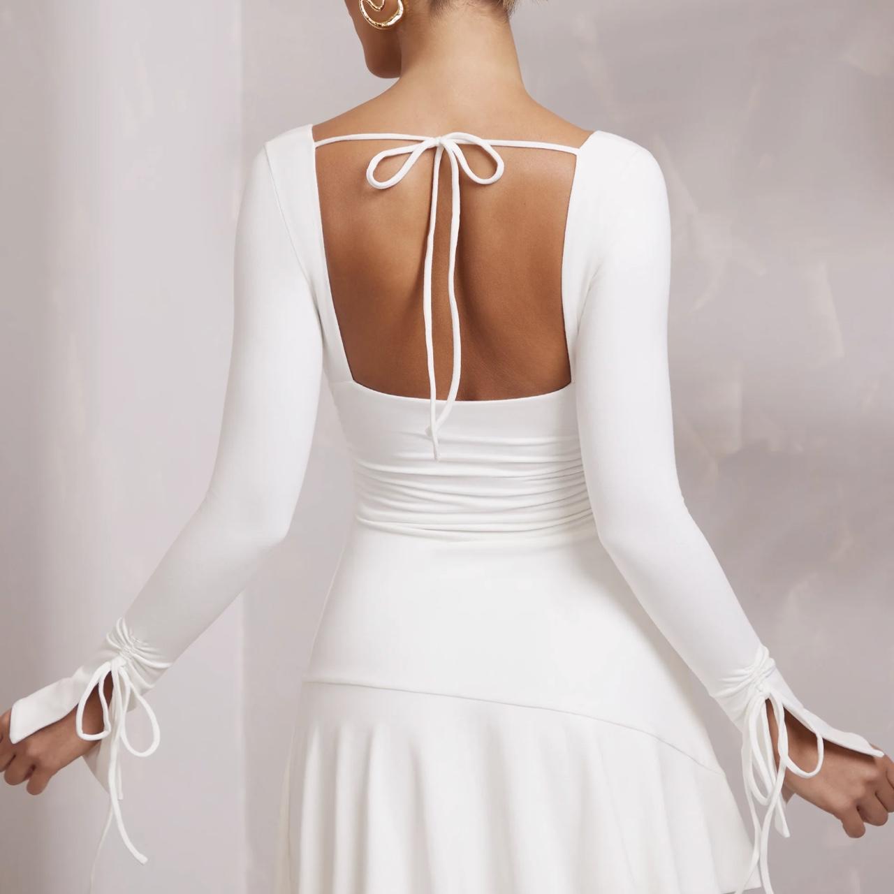 White mini dress from Oh Polly brand new #white... - Depop