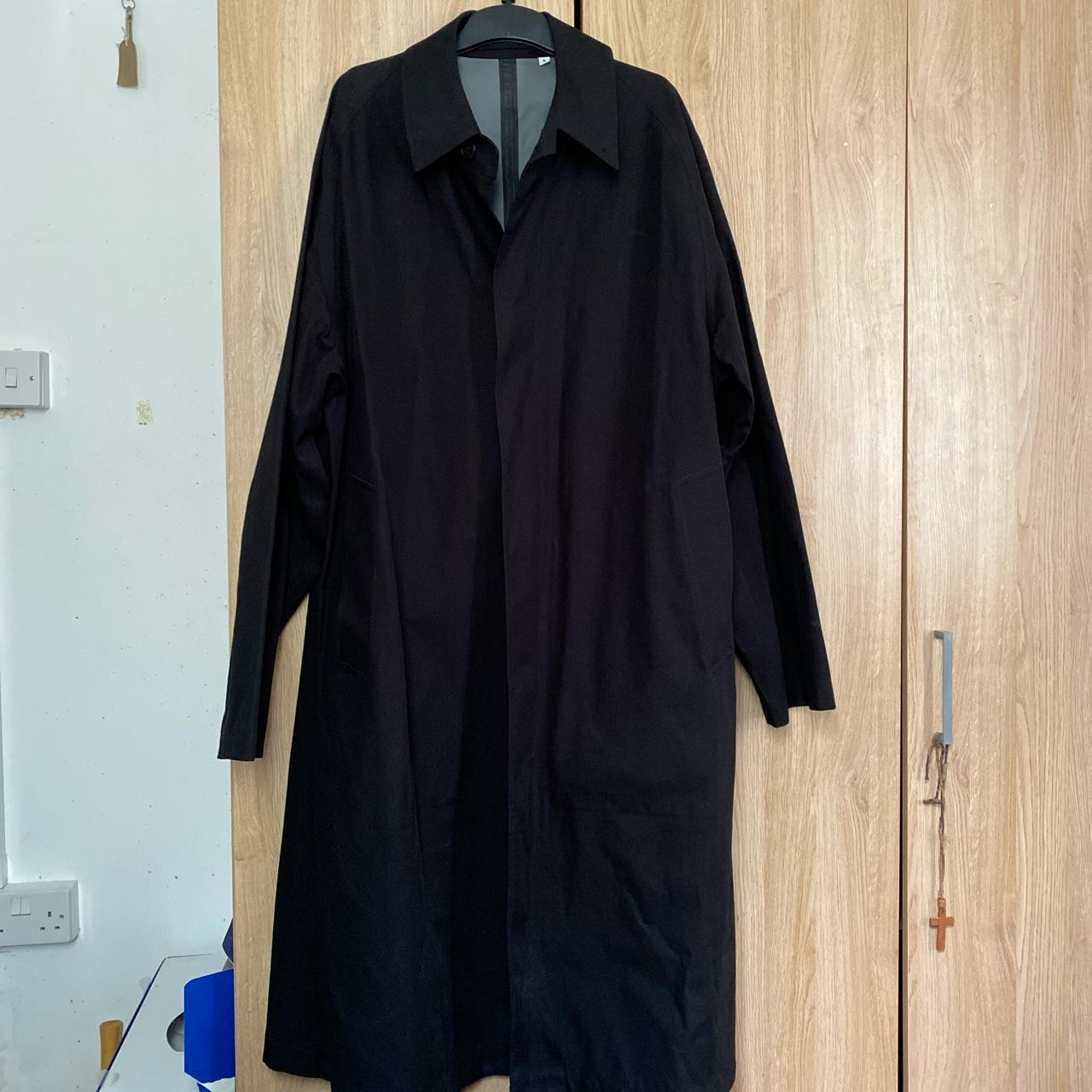 UNIQLO U LONG TRENCH STYLE JACKET XL #uniqlo... - Depop