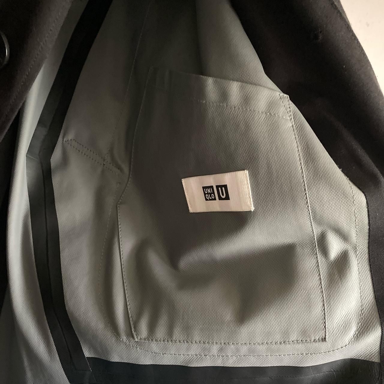 UNIQLO U LONG TRENCH STYLE JACKET XL #uniqlo... - Depop