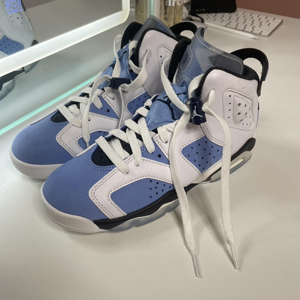 Nike Jordan 6 University Blue ‘UNC’ Never worn... - Depop