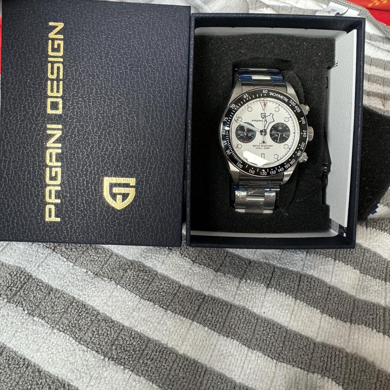 Pagani chrono brand new boxed lovely watch pagani... - Depop