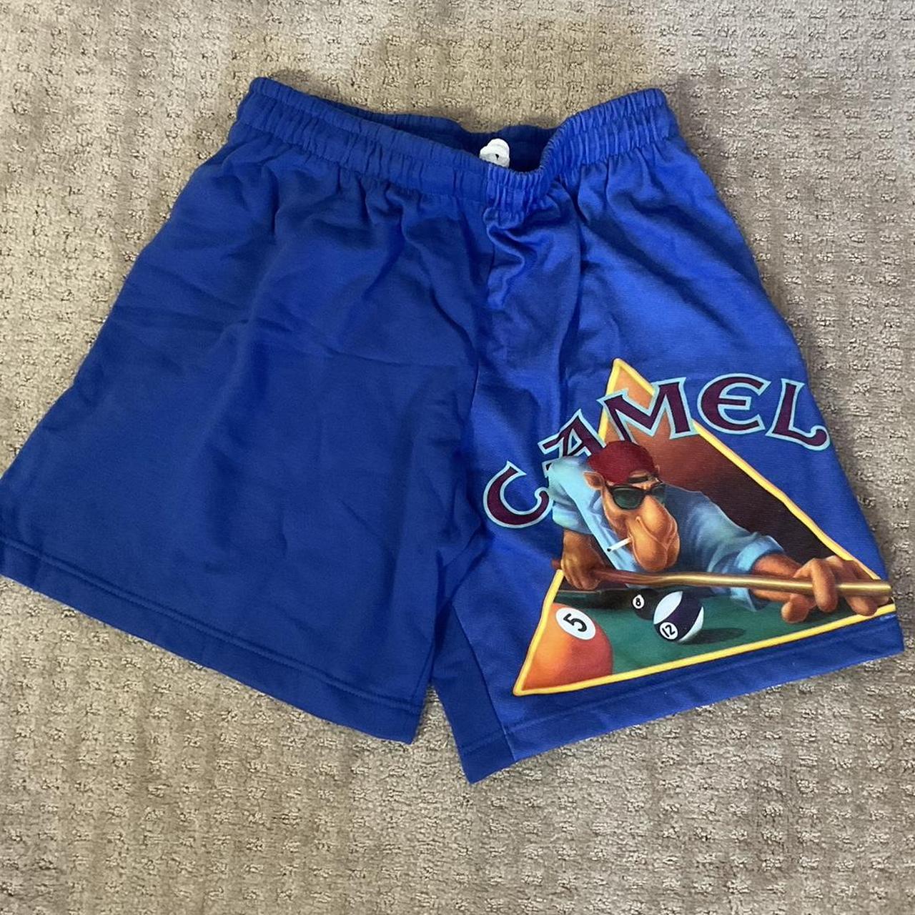 Vintage Camel Cigarettes Shorts one size fits all,... - Depop