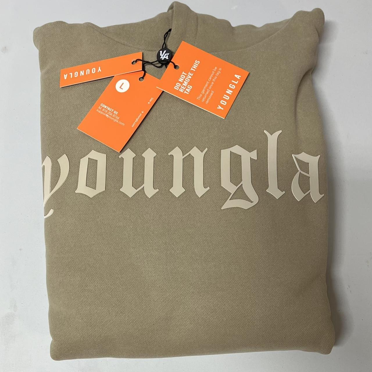 YoungLA hoodie size large - Depop