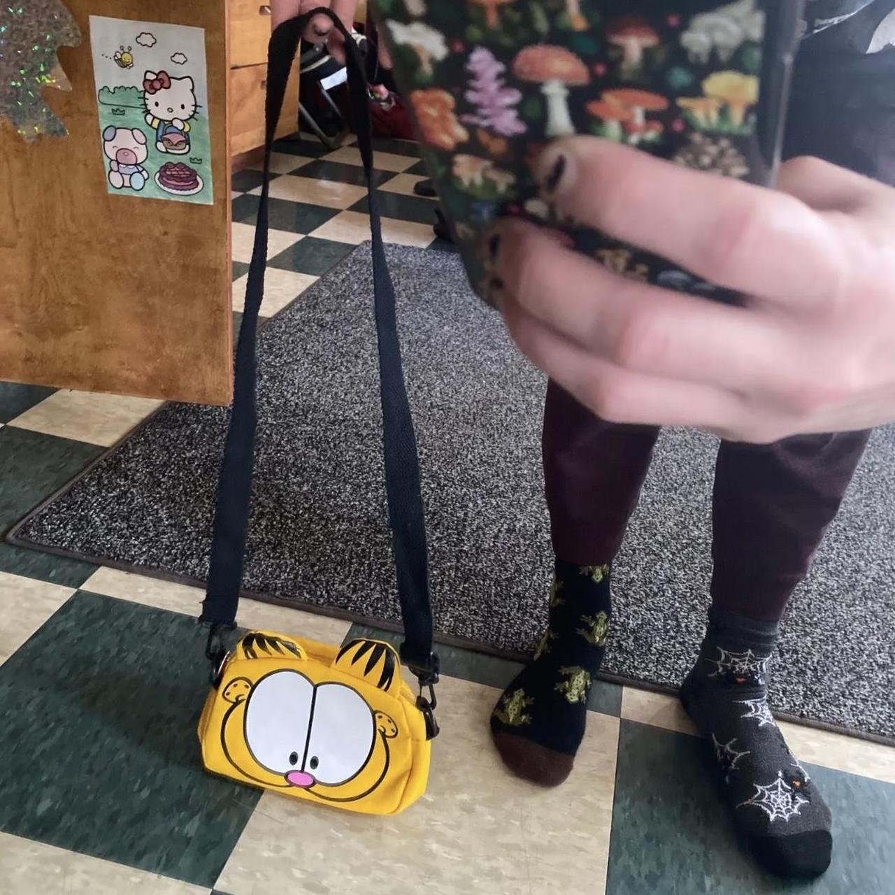 Garfield mini bag Tags: #garfield #nickelodeon... - Depop