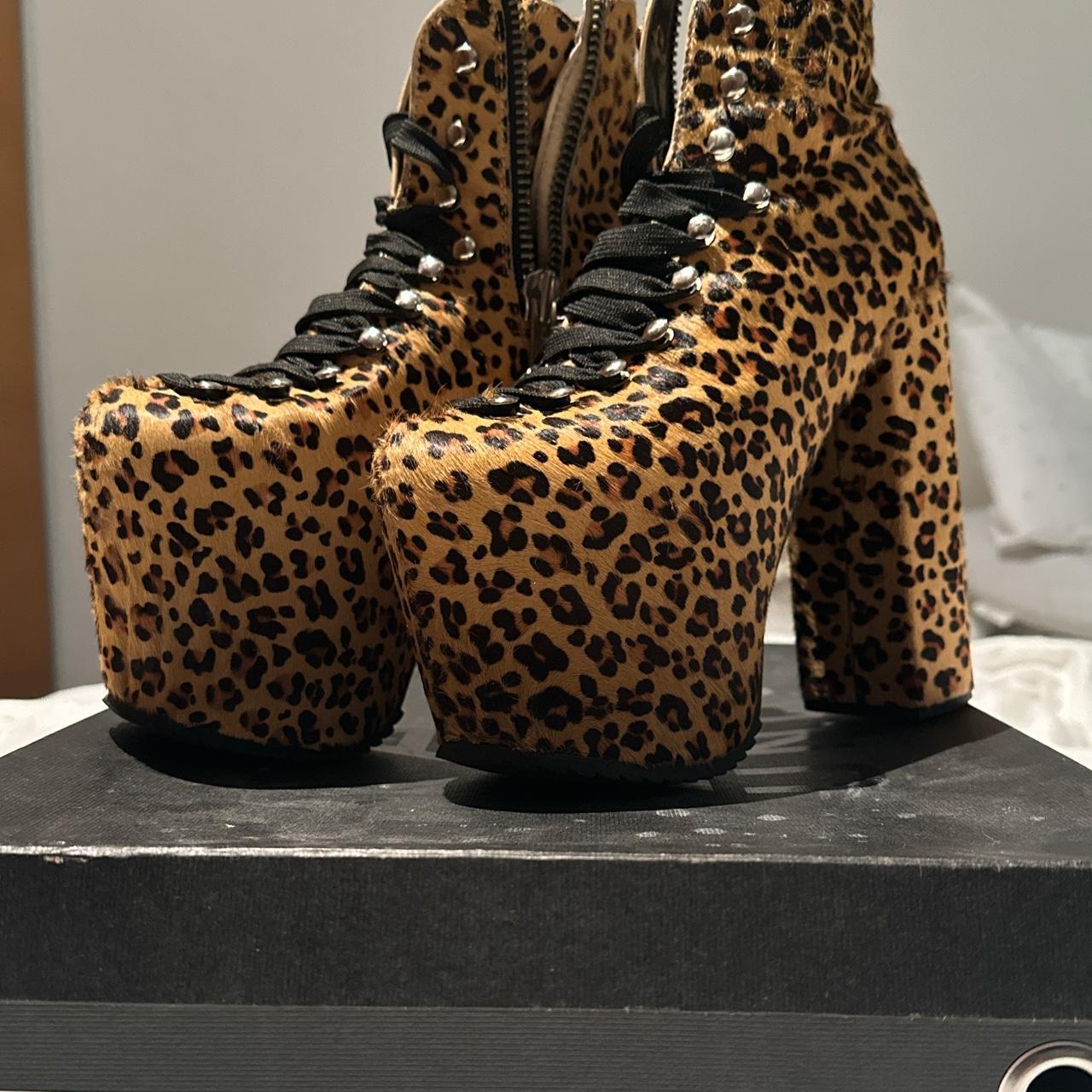 UNIF THE HELLBOUNDS LEOPARD size 36 (6)... - Depop