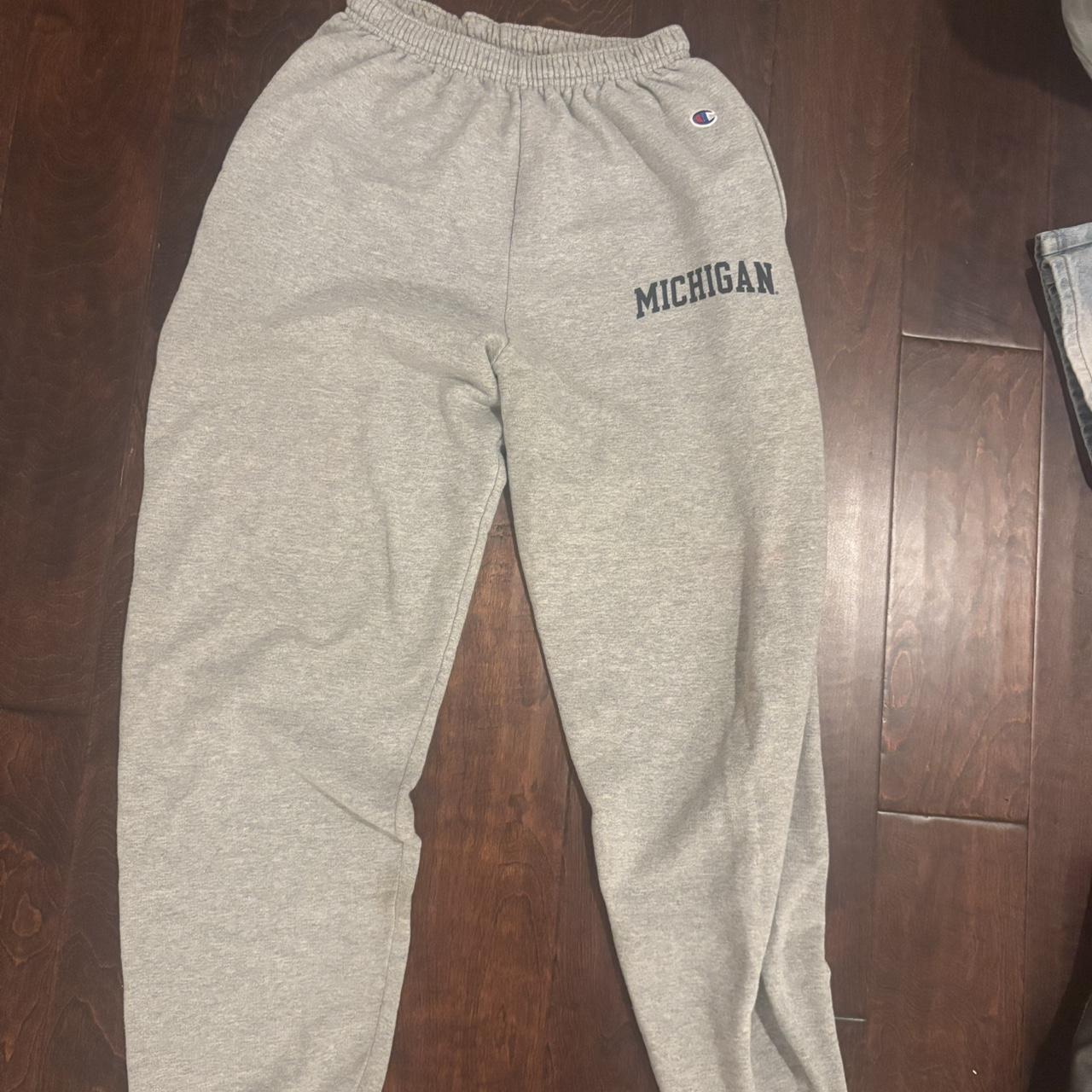 Michigan champion sweatpants. Doesn’t have a size... | Depop