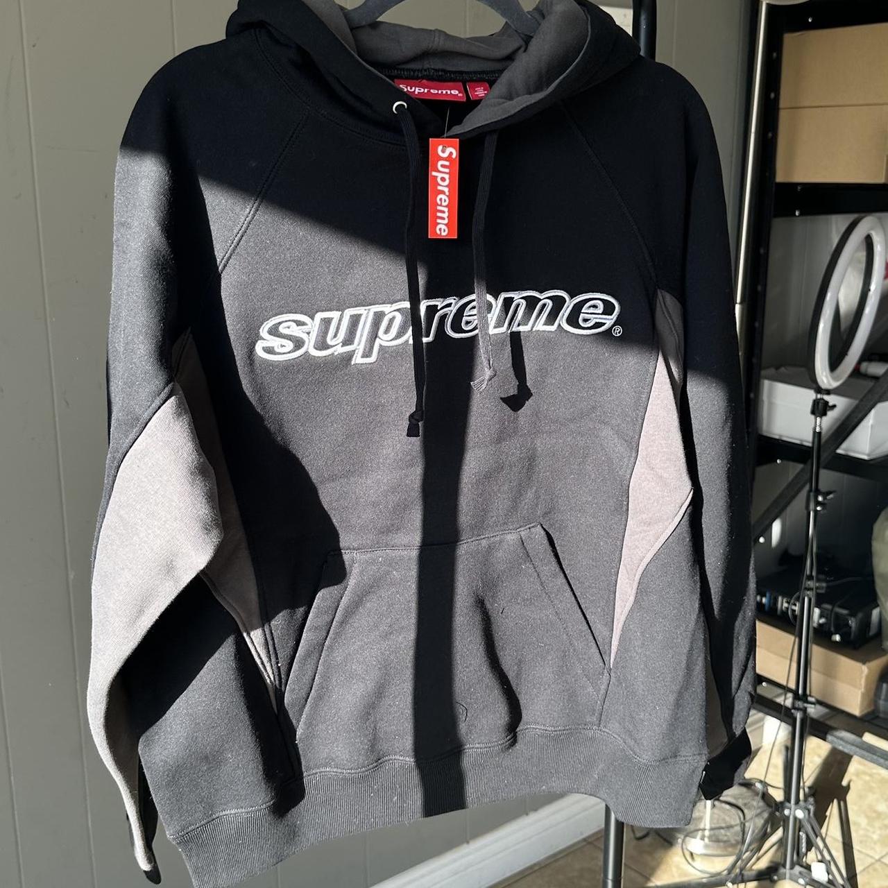 Supreme Division Hoodie- Black - Small Brand new... | Depop