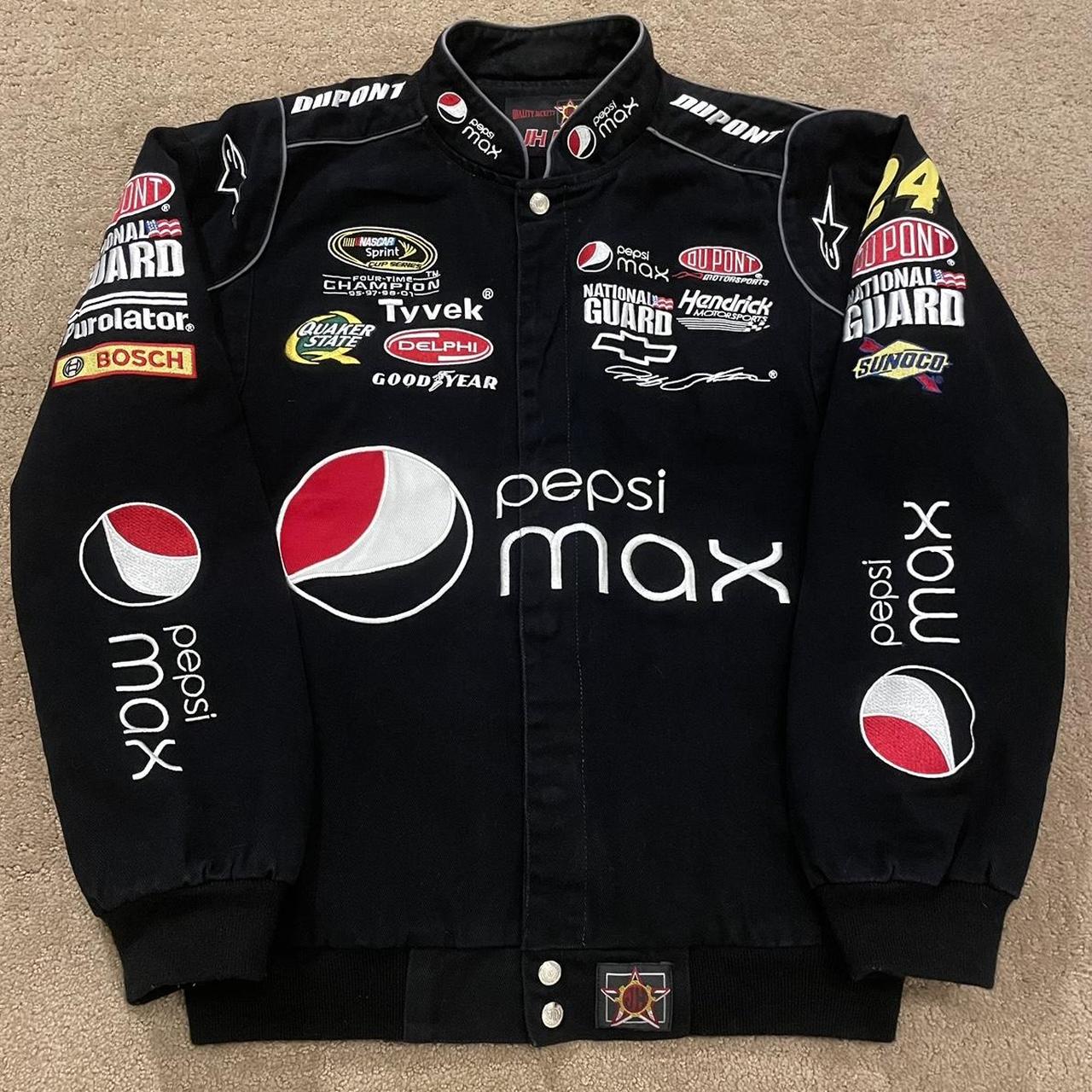 Vintage Pepsi Nascar Jacket — Size M -Jeff Gordon... | Depop