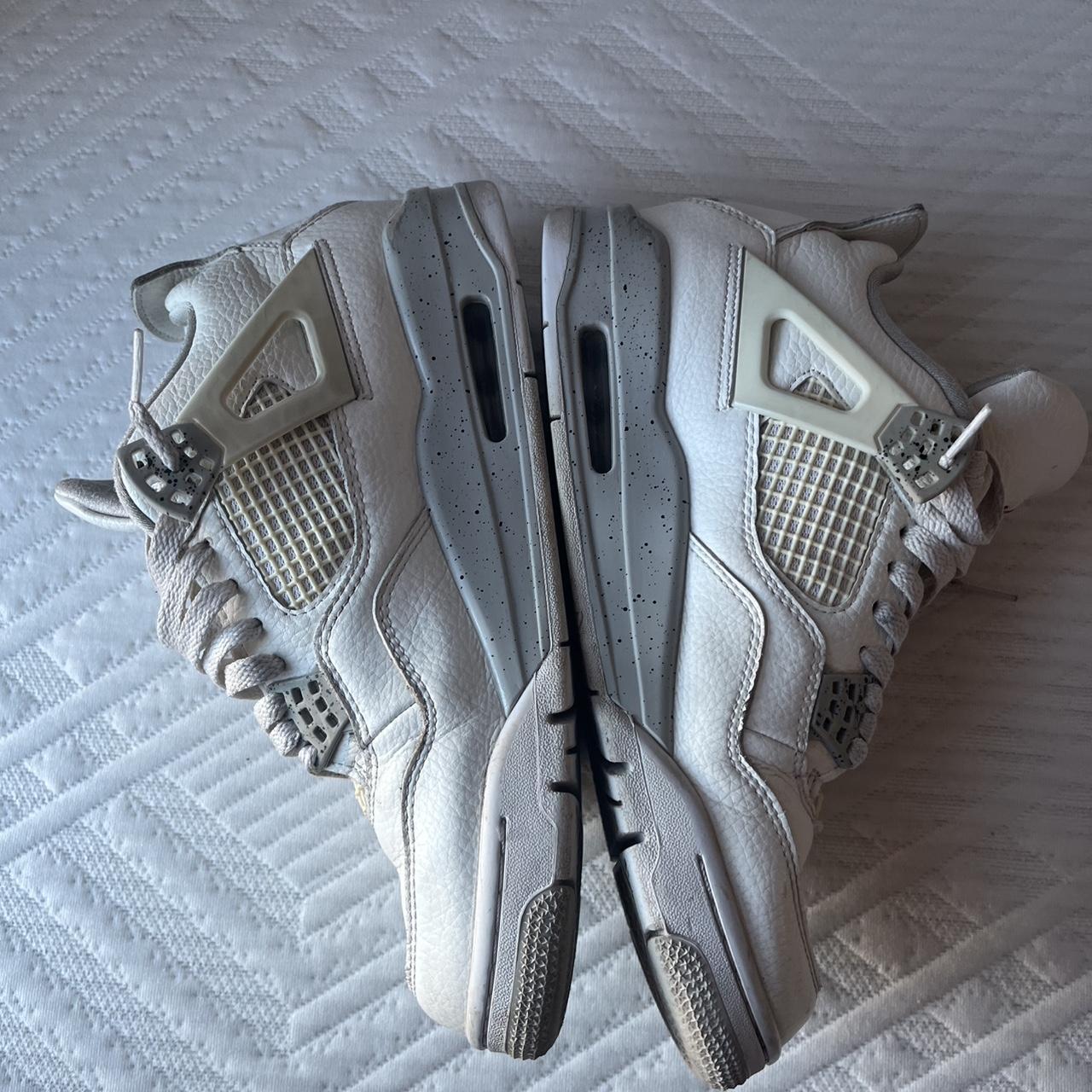 Oreo jordan 4s just need a little cleaning besides... | Depop