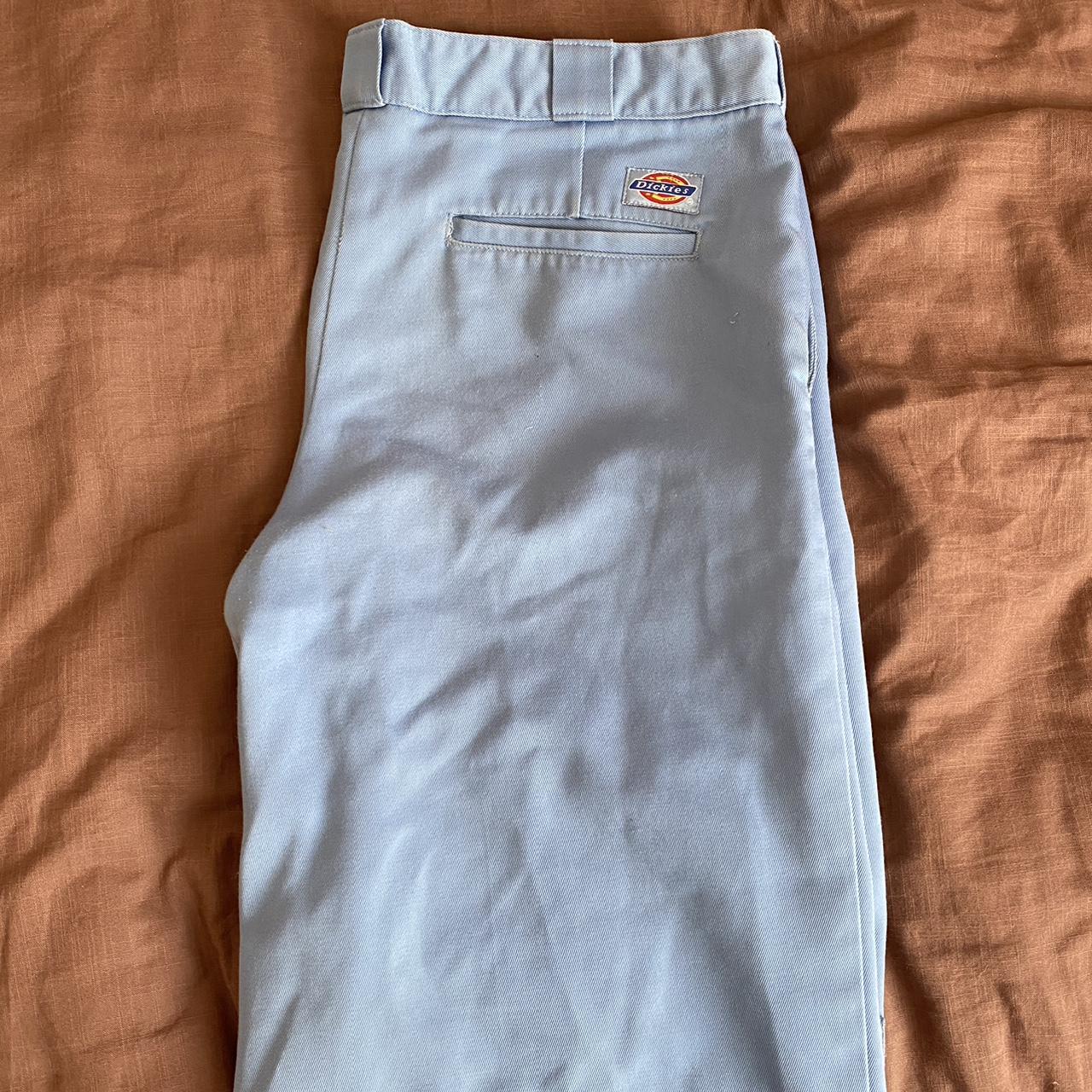 Baby blue dickies jorts!! - Depop