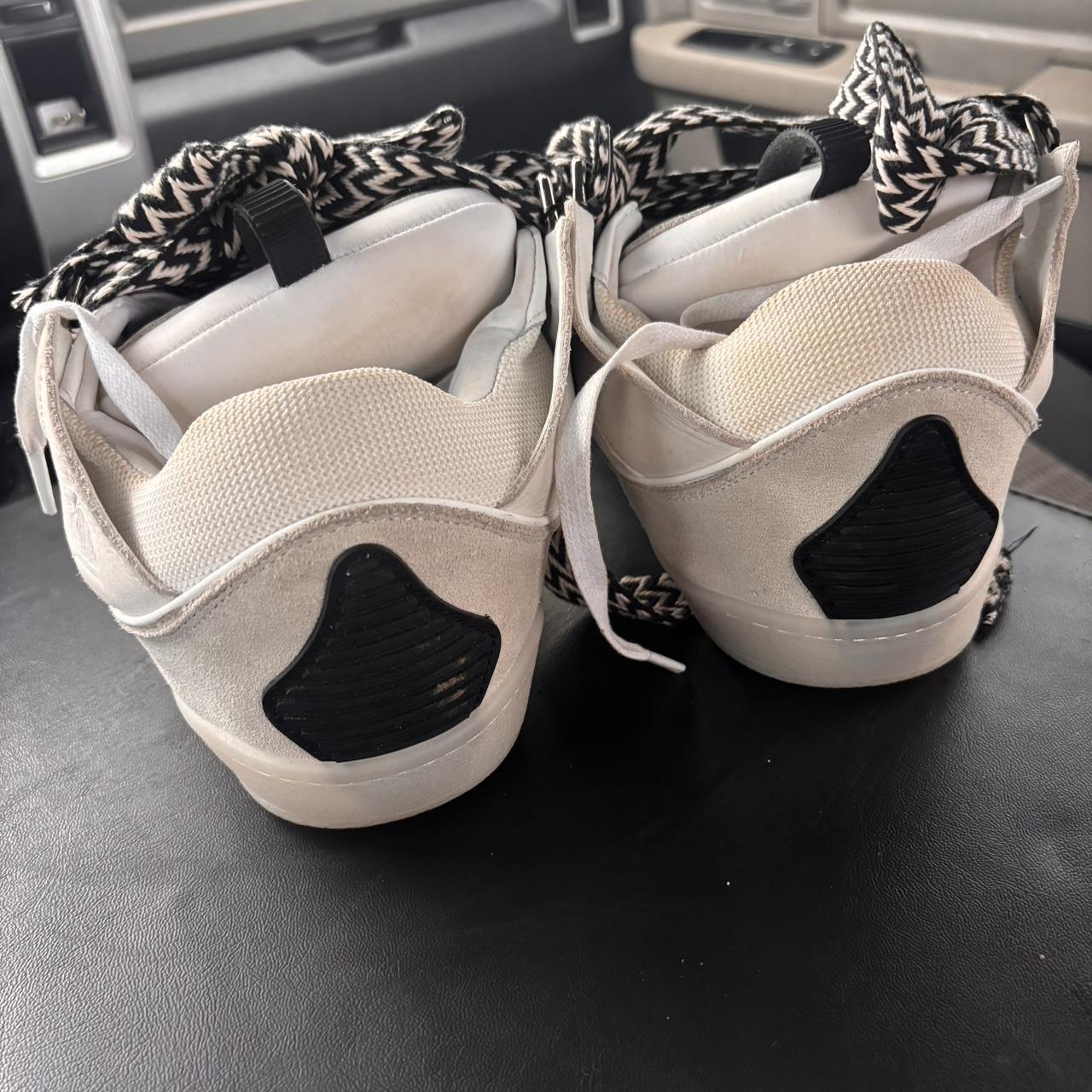 black white lanvins authentic/real barely... - Depop