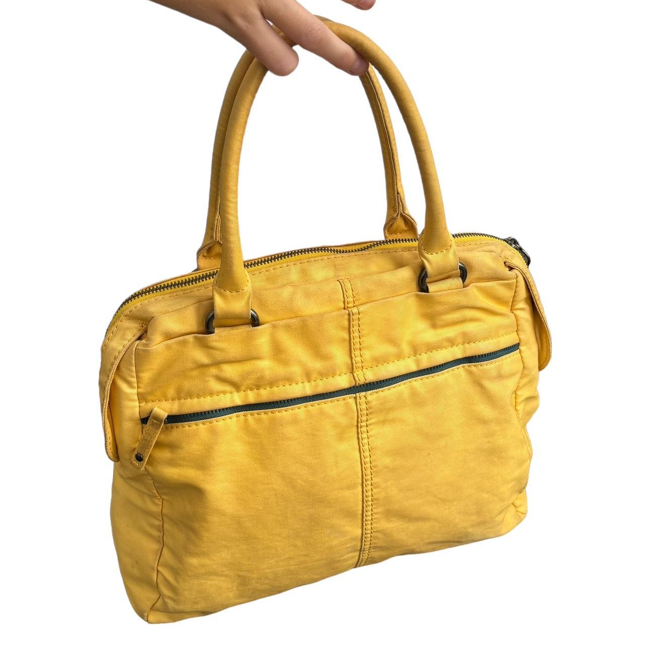 DIESEL YELLOW BAG Y2K yellow diesel bag! Has heaps... - Depop