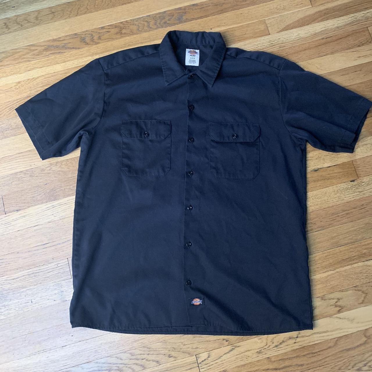 Dickies Flex button up work shirt Size Large - Depop