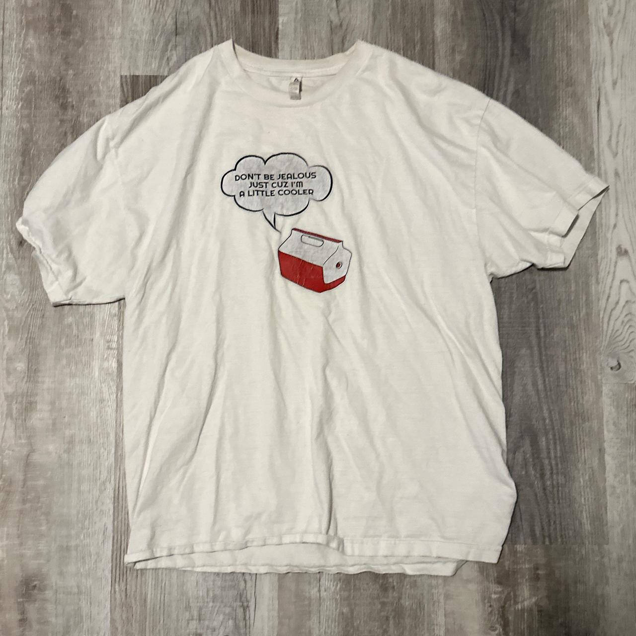 Thrifted Graphic T Shirt Size xl fits near large - Depop