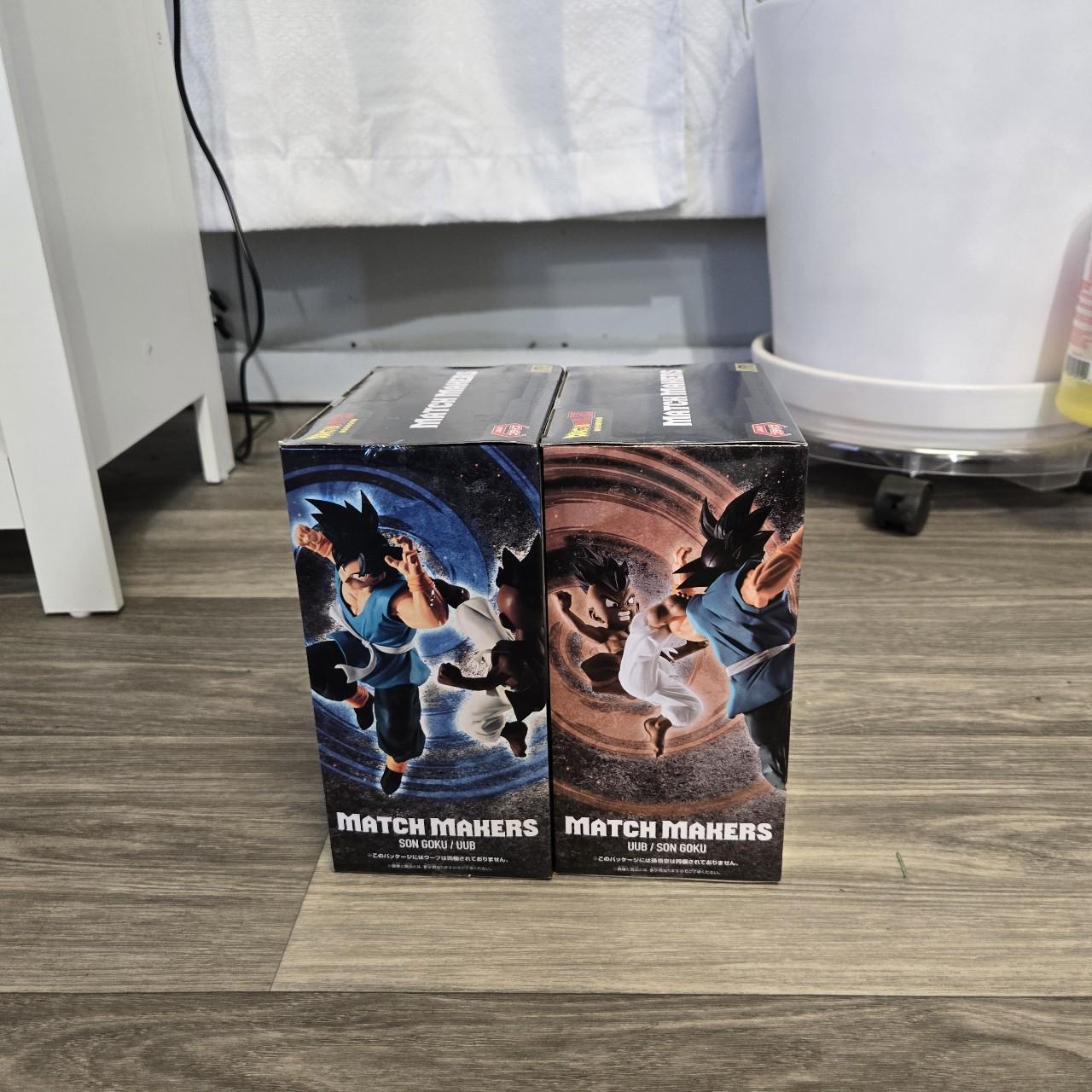 DRAGON BALL Z Son Goku Uub Figure Set of 2 MATCH... | Depop