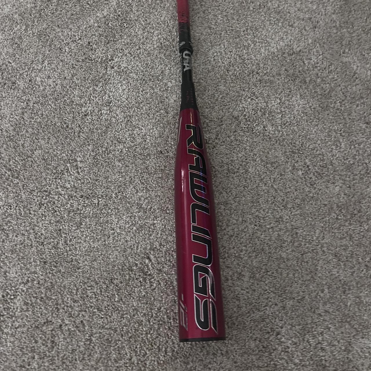 Red Rawlings PRO baseball bat 31 inch DROP -12 USA... | Depop