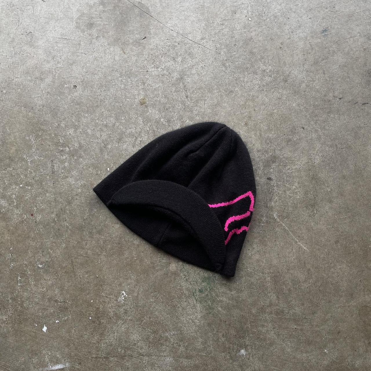 Vintage Y2K Fox Racing Beanie with Brim. #y2k... - Depop