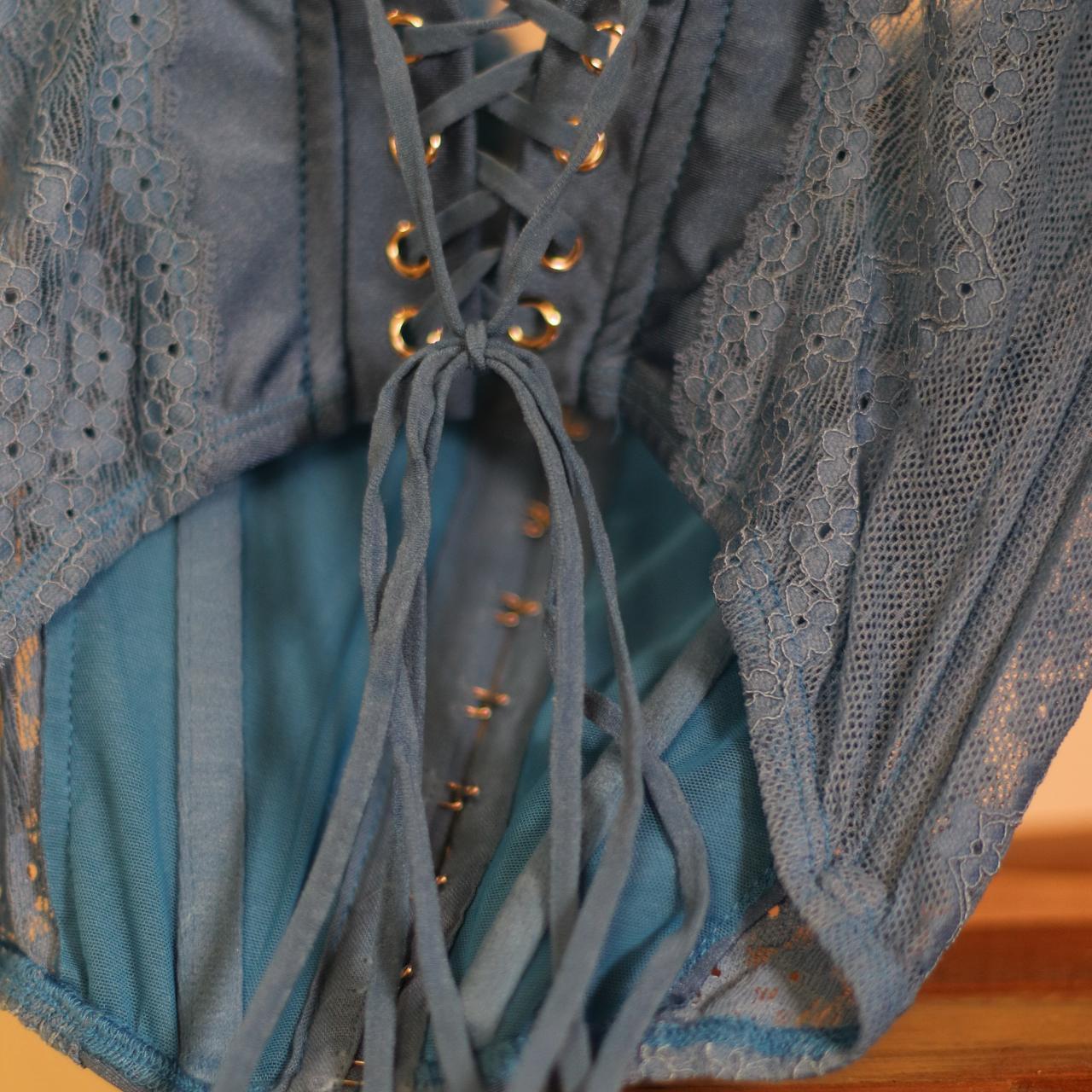 XS - Payton Lace Corset from Edikted Original Price:... - Depop