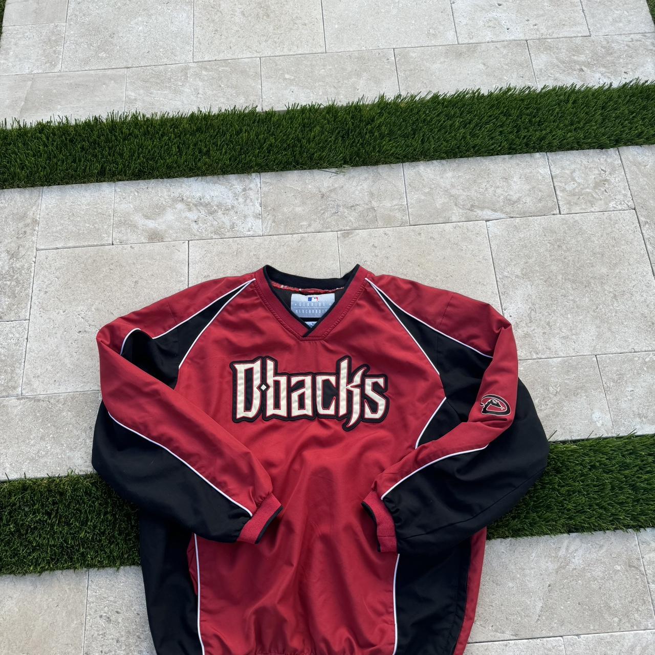 D-Backs Jacket Little black stains 7.5/10... - Depop