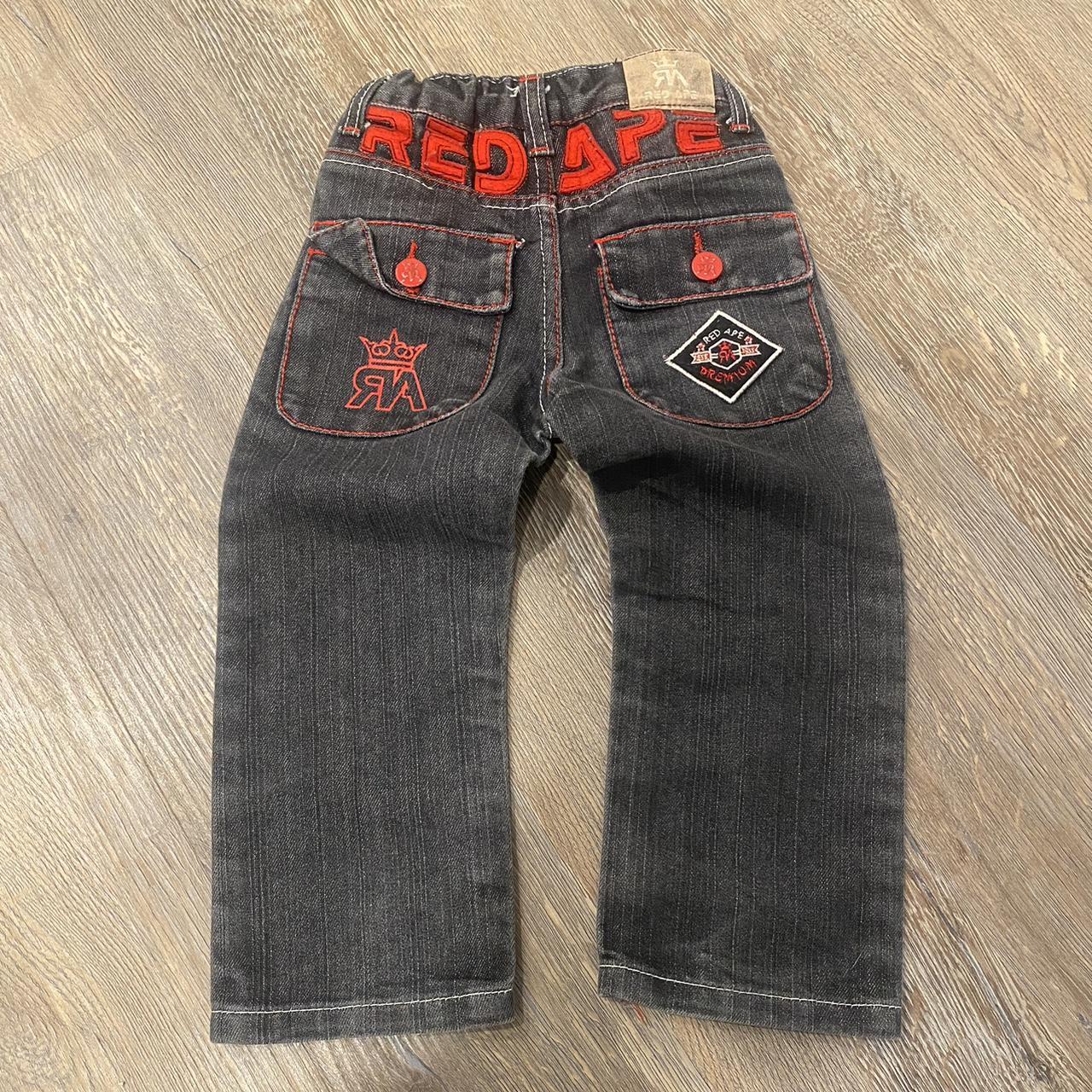 Kids size 2T red ape Y2K pants #red ape# jnco #y2k - Depop