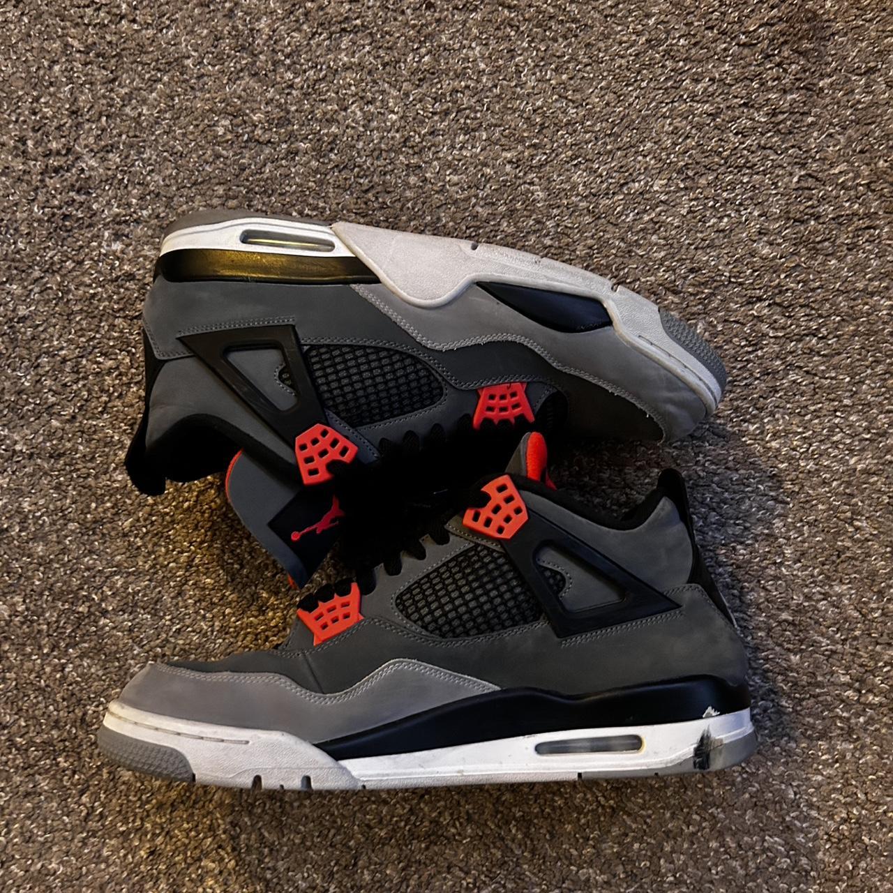 size 13 inferred jordan 4 no box #nike #shoe #jordan - Depop