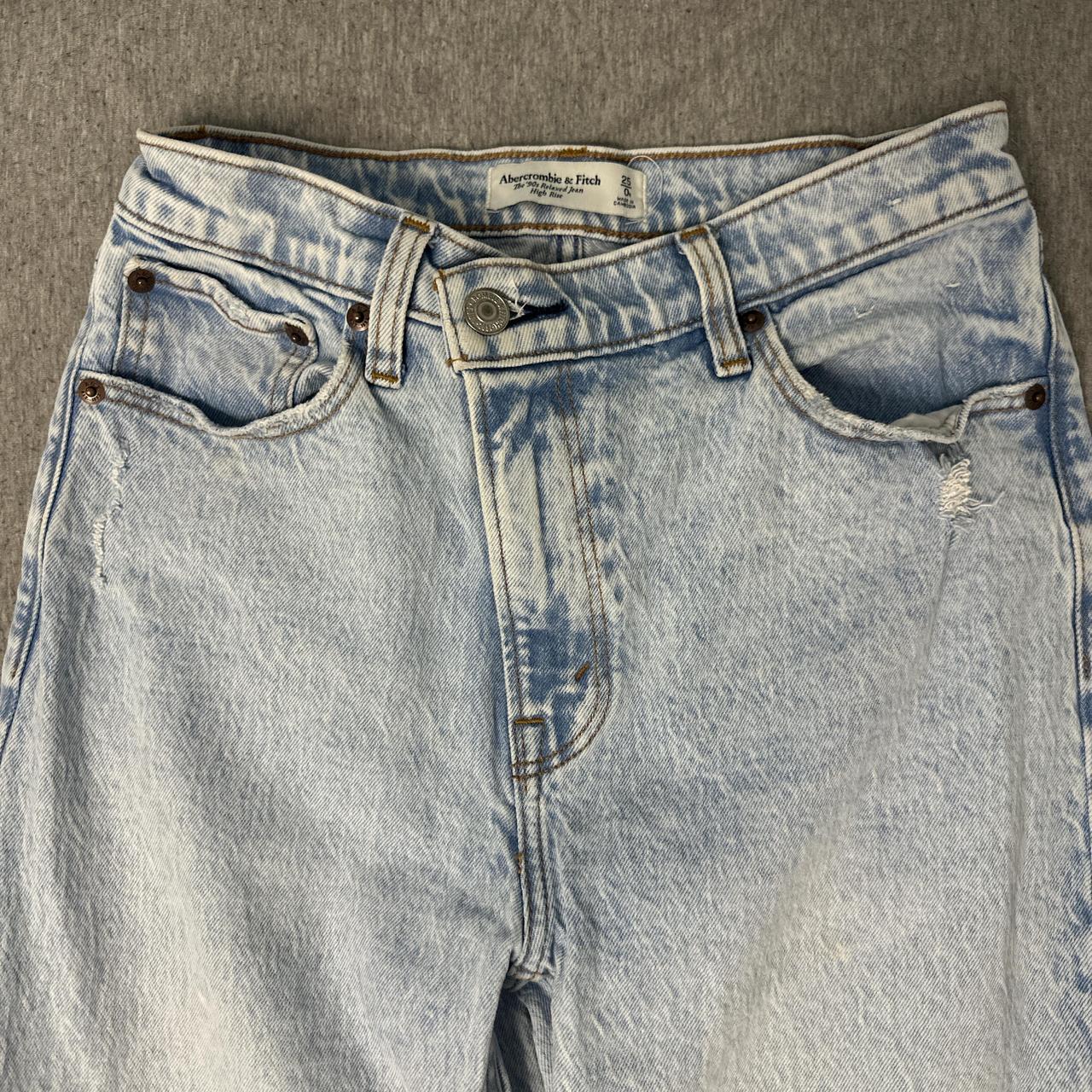 abercrombie and fitch cross jeans wide leg | Depop